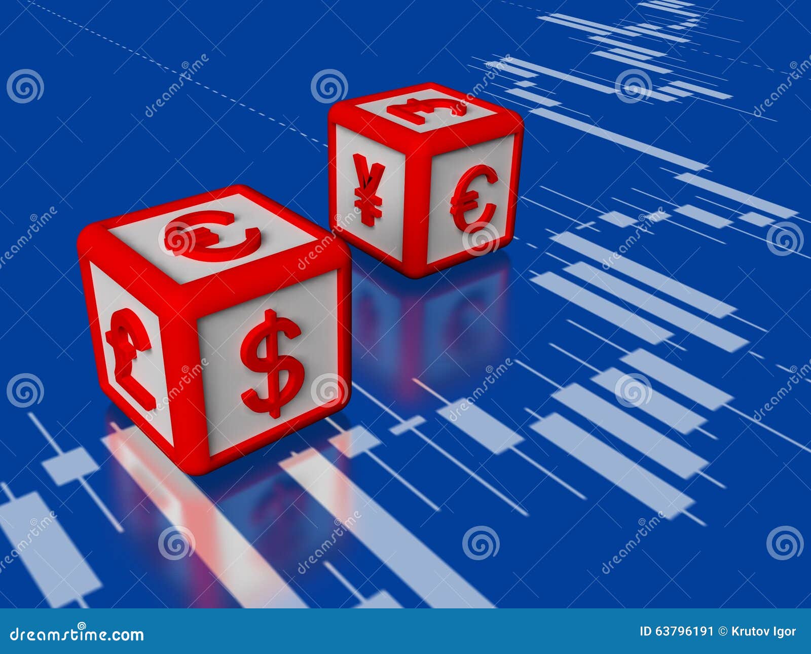 Foreign Exchange Concept 3d Image. Stock Illustration - Illustration of ...