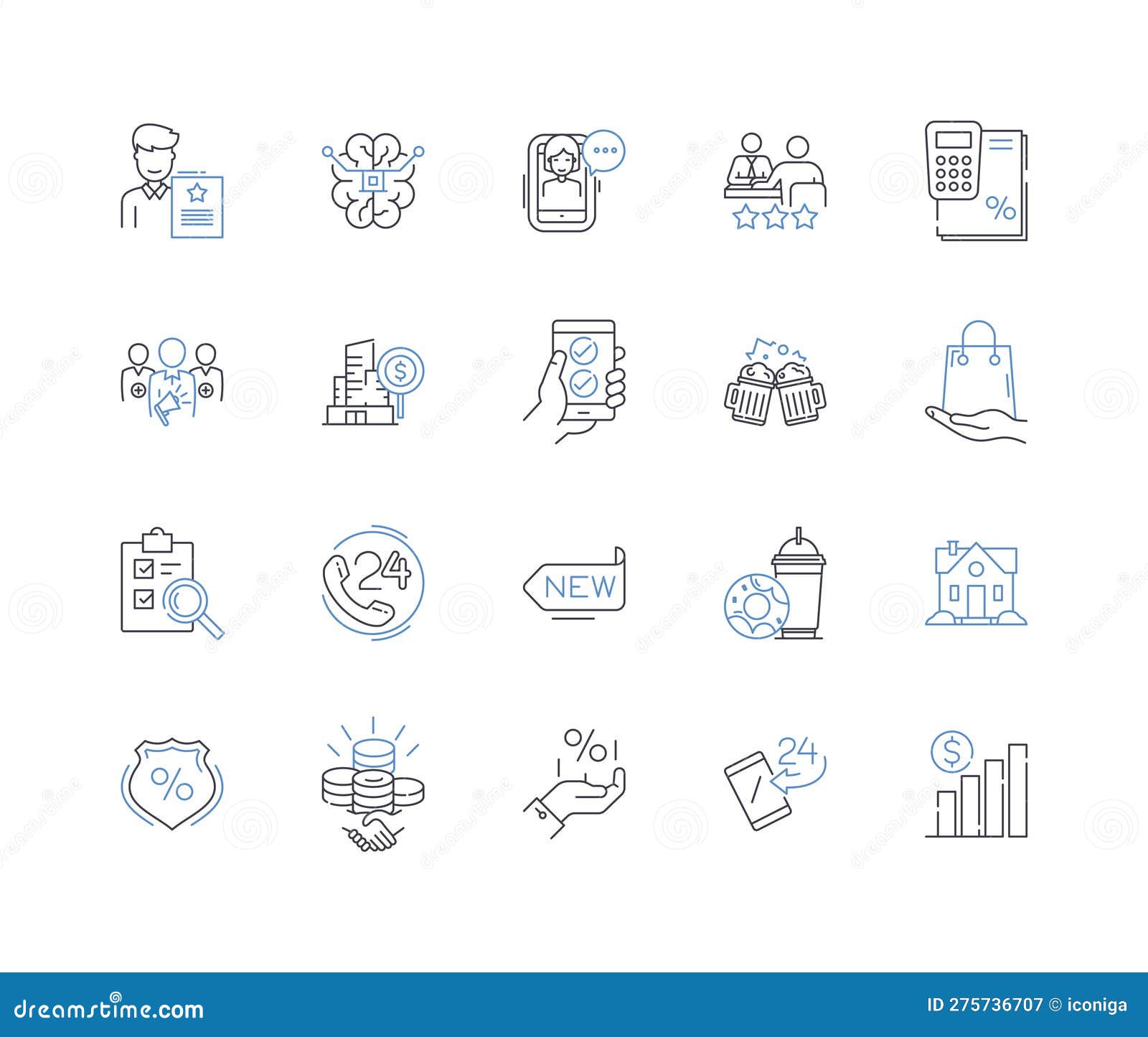 Foreign Exchange Markets Line Icons Collection. Forex, Currency ... Foreign Exchange Markets Line Icons Collection. Forex, Currency ...