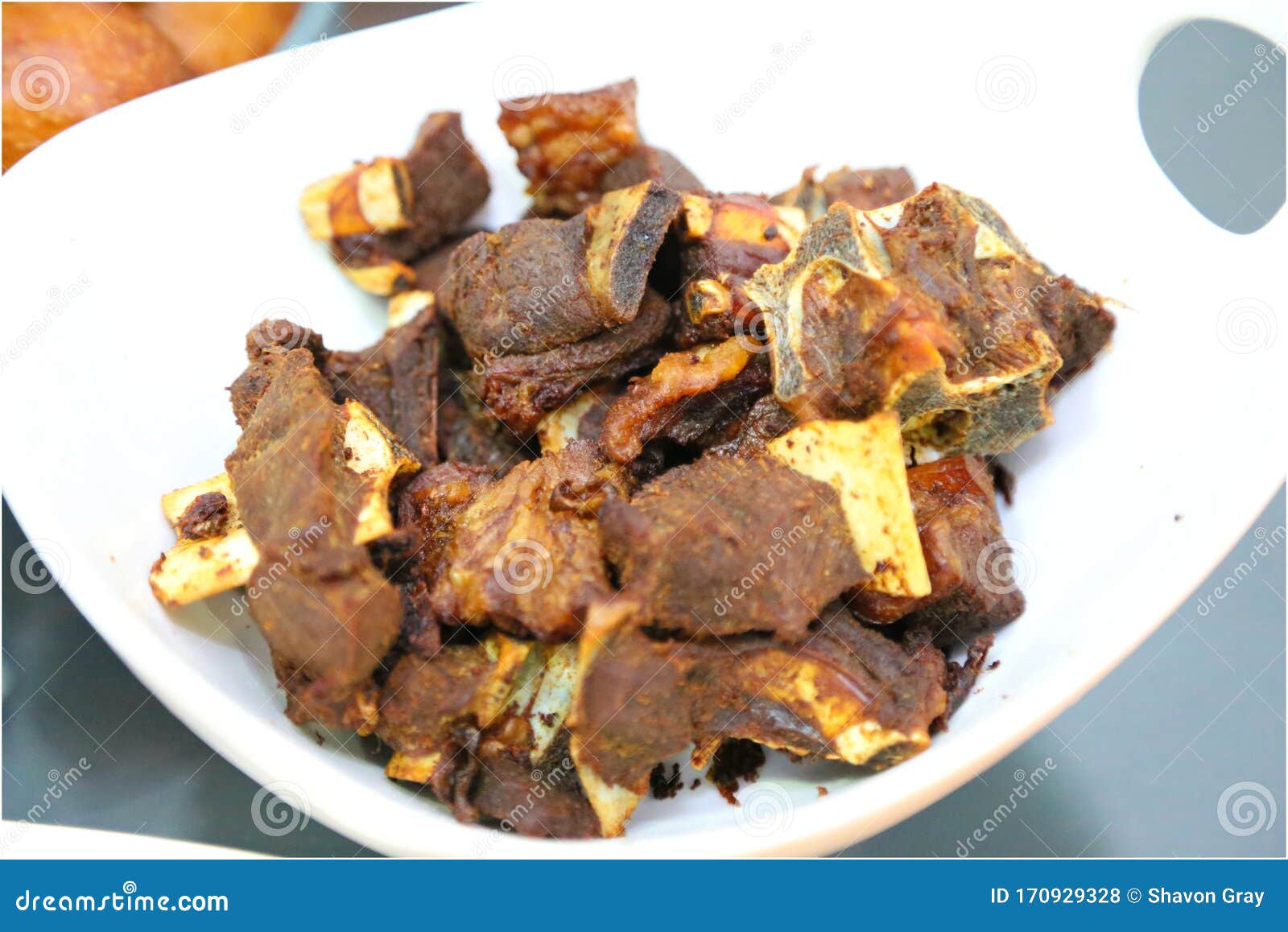 Foreign Kitchen Authentic African Cuisine Stock Photo - Image of ...