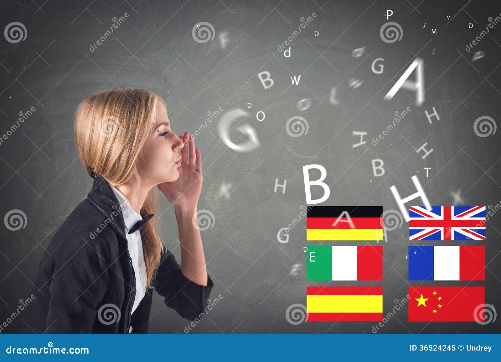 Foreign Language. Concept - Learning, Speaking, Stock Image - Image of ...