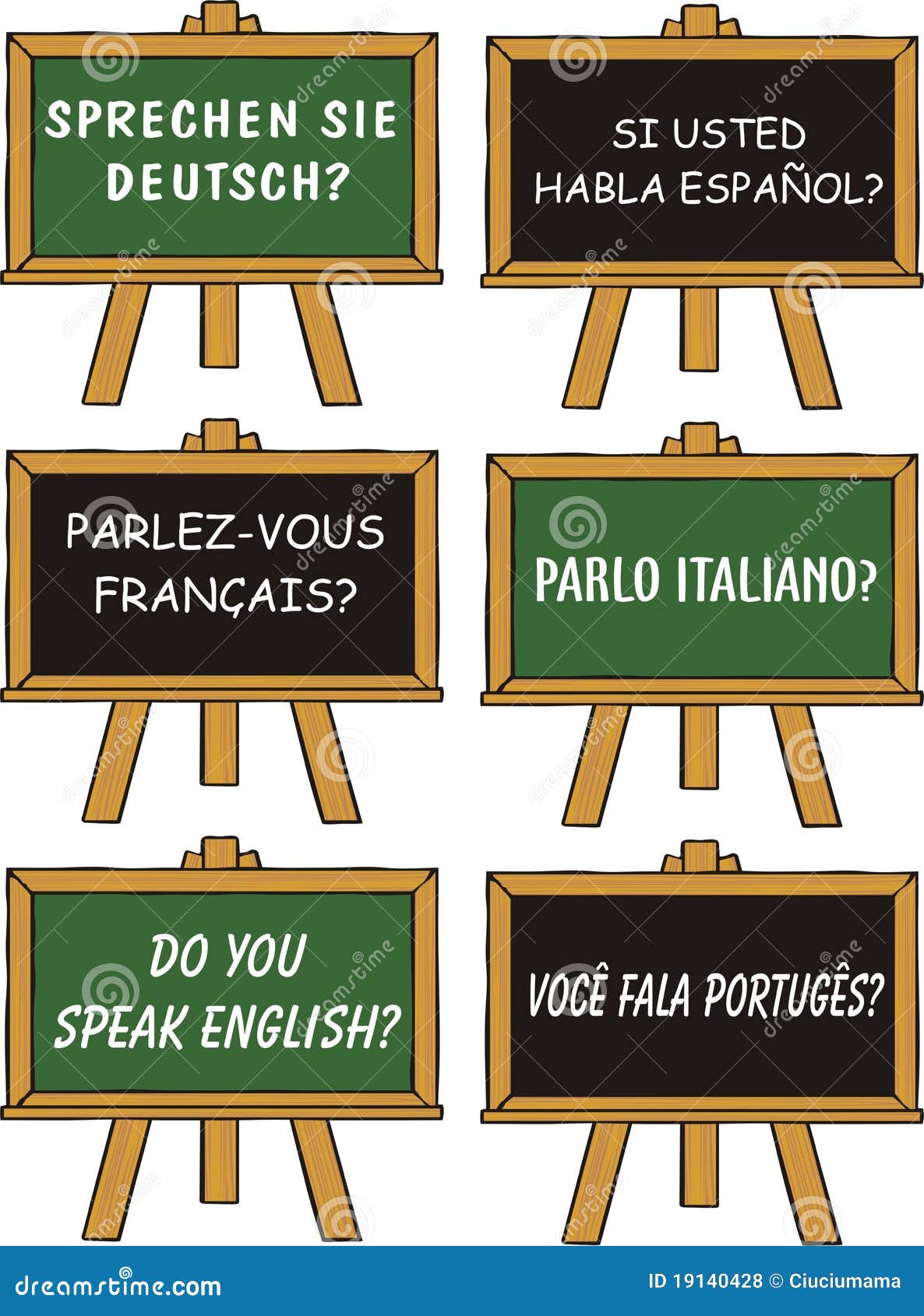 Foreign language education stock vector. Illustration of learning ...