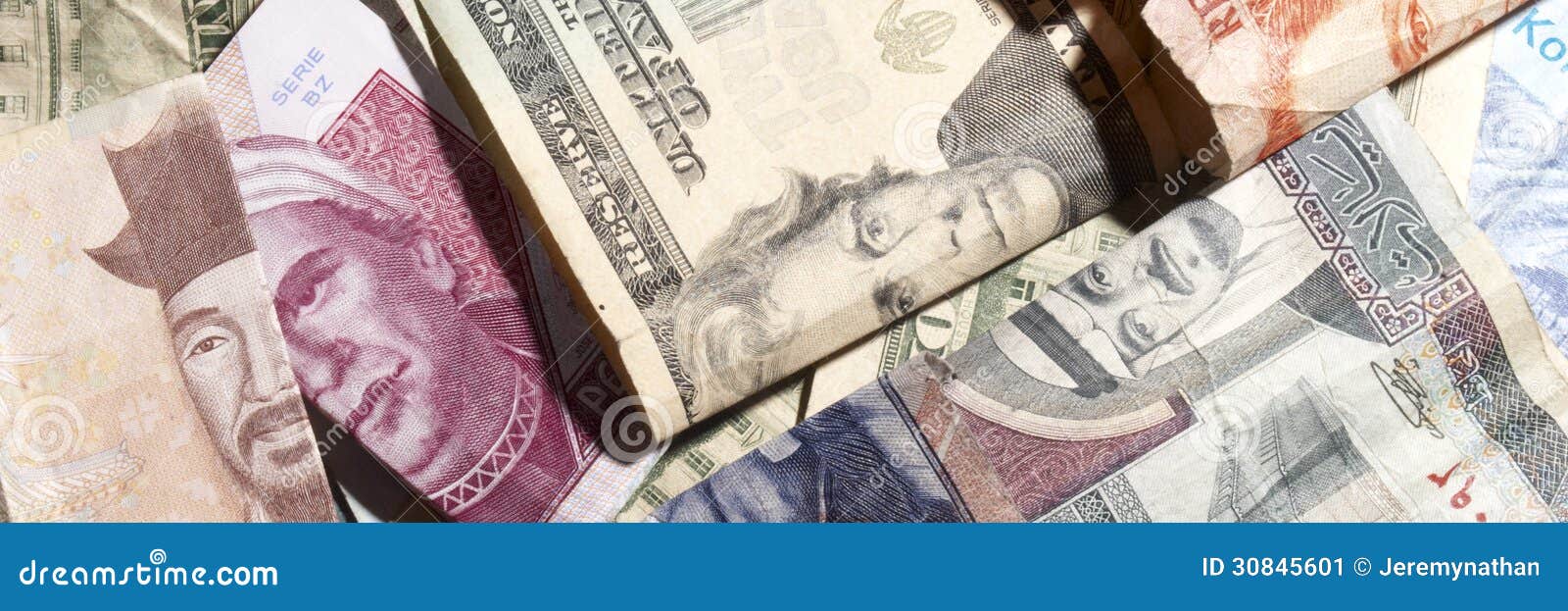 Foreign Money Collage Background Royalty-Free Stock Image ...