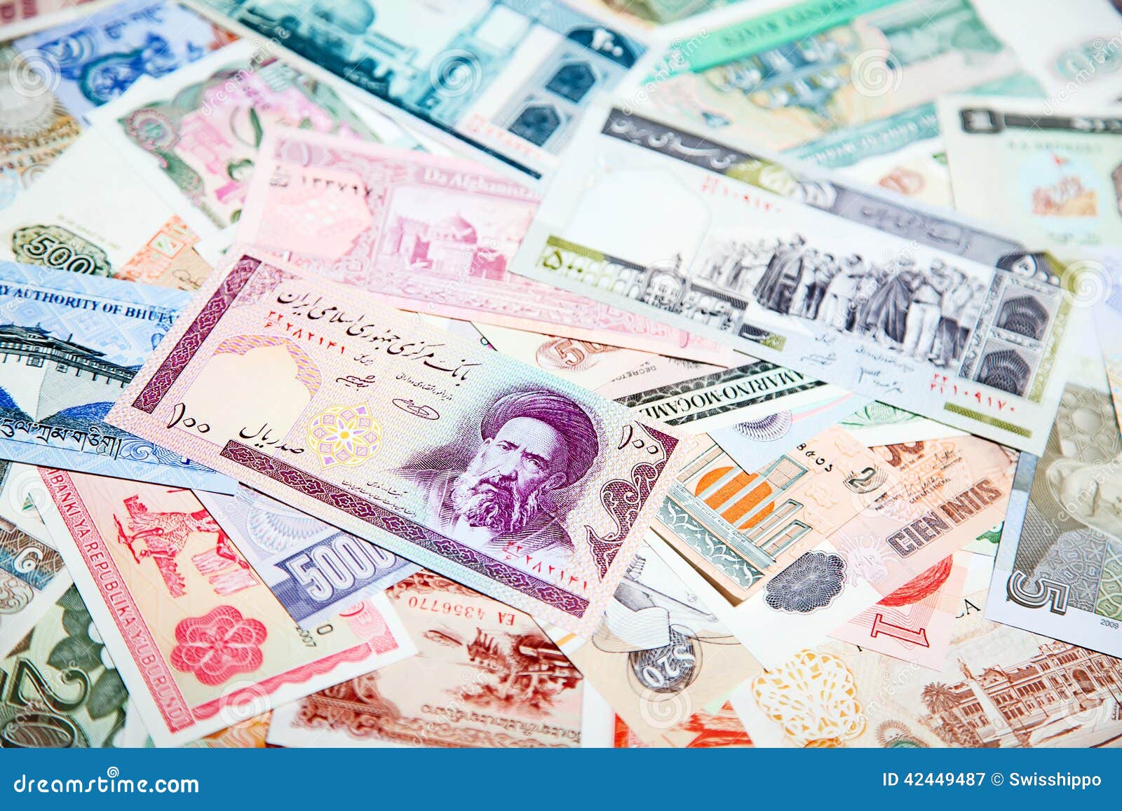 Foreign notes stock image. Image of economy, banking - 42449487