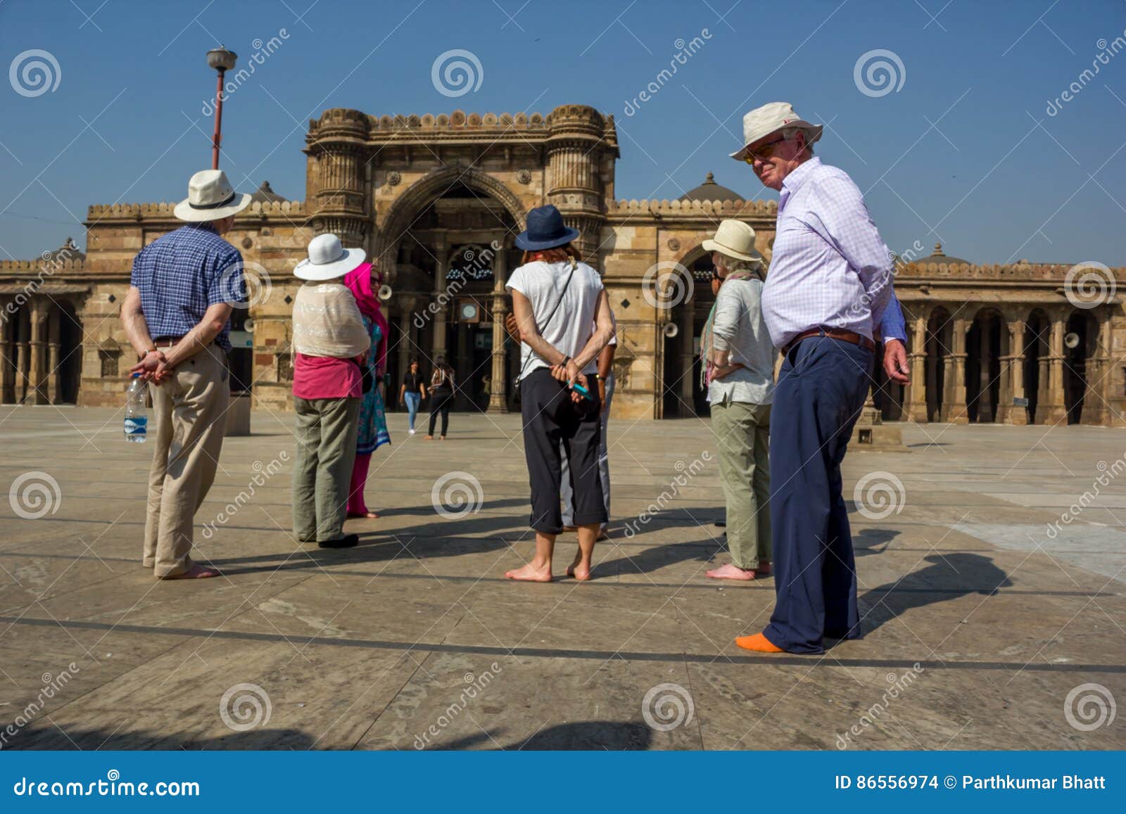 Foreign Tourists editorial stock image. Image of islam - 86556974