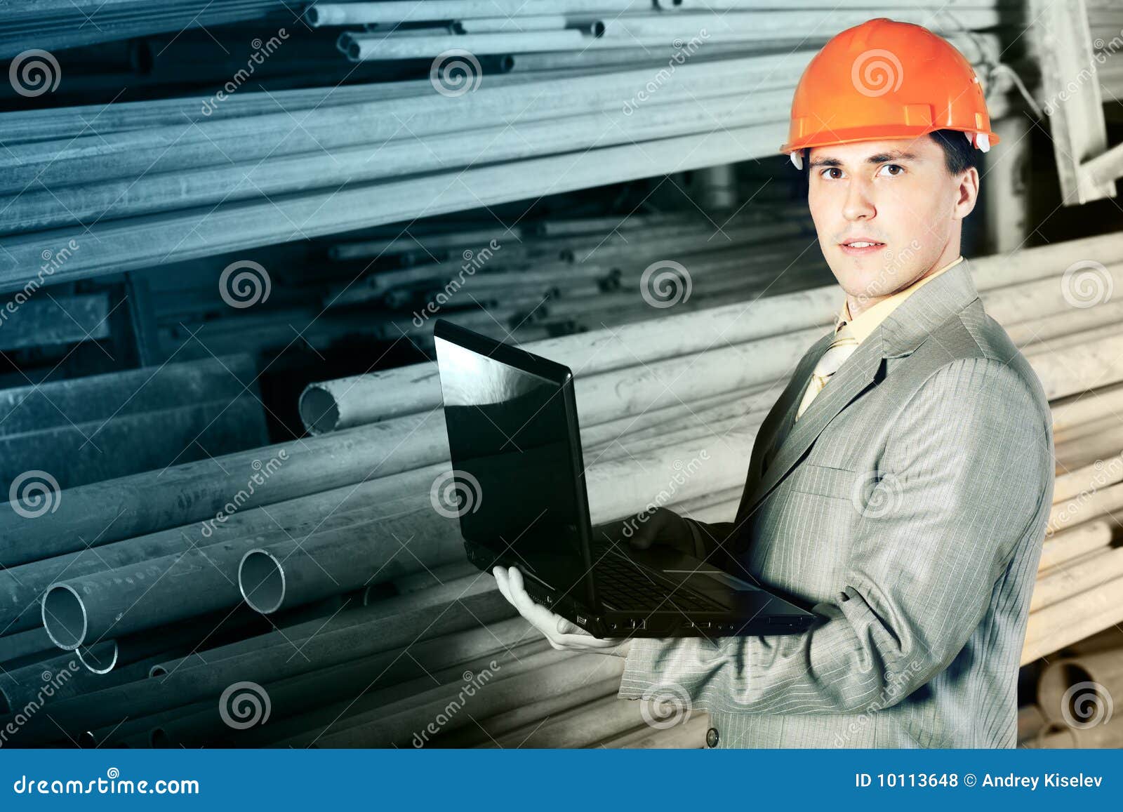 Foreman stock photo. Image of factory, helmet, employment - 10113648