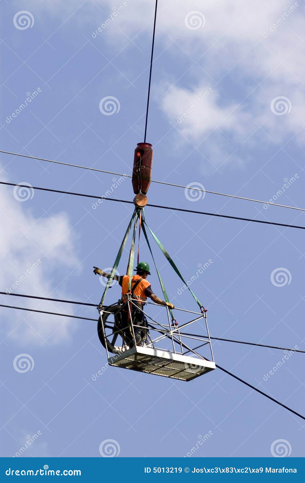 Foreman stock image. Image of high, helmet, tower, foreman - 5013219