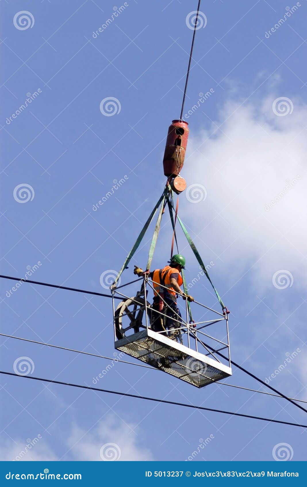Foreman stock image. Image of safety, tower, power, worker - 5013237