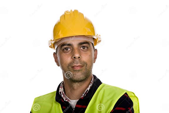 Foreman stock image. Image of crossed, professional, handsome - 5426087