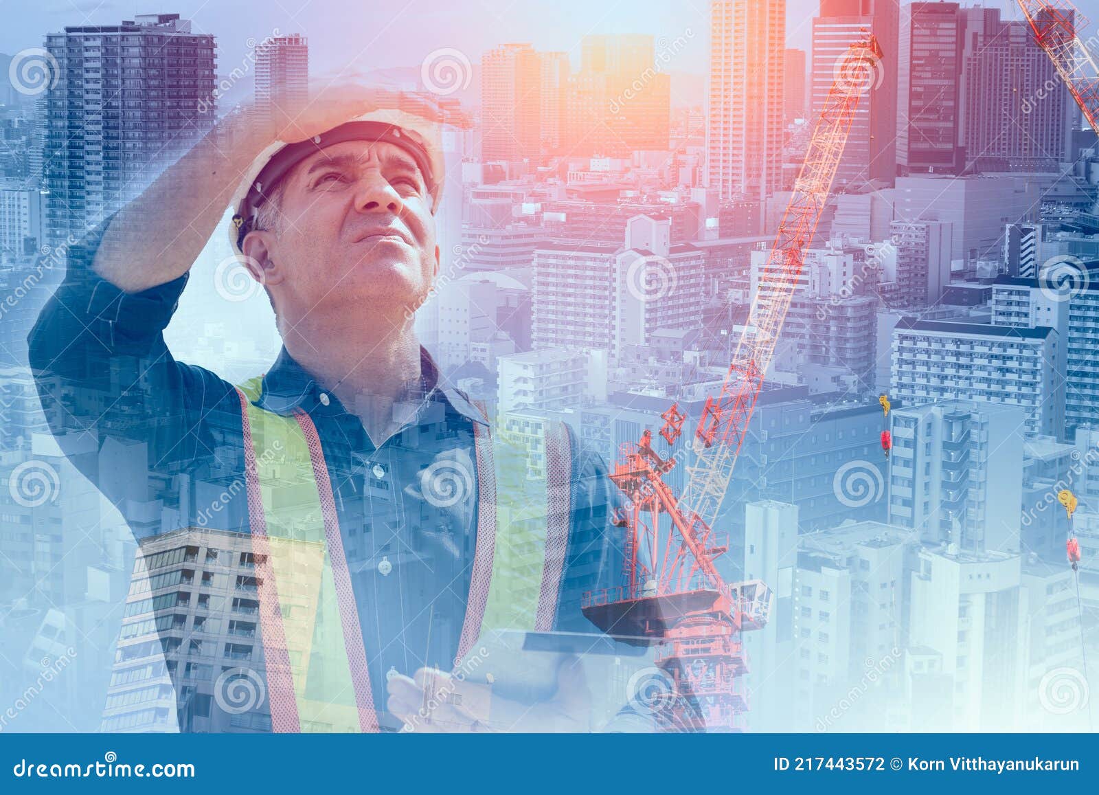 Foreman Engineer Builder Overlay with Metro Urban for Vision of Land ...