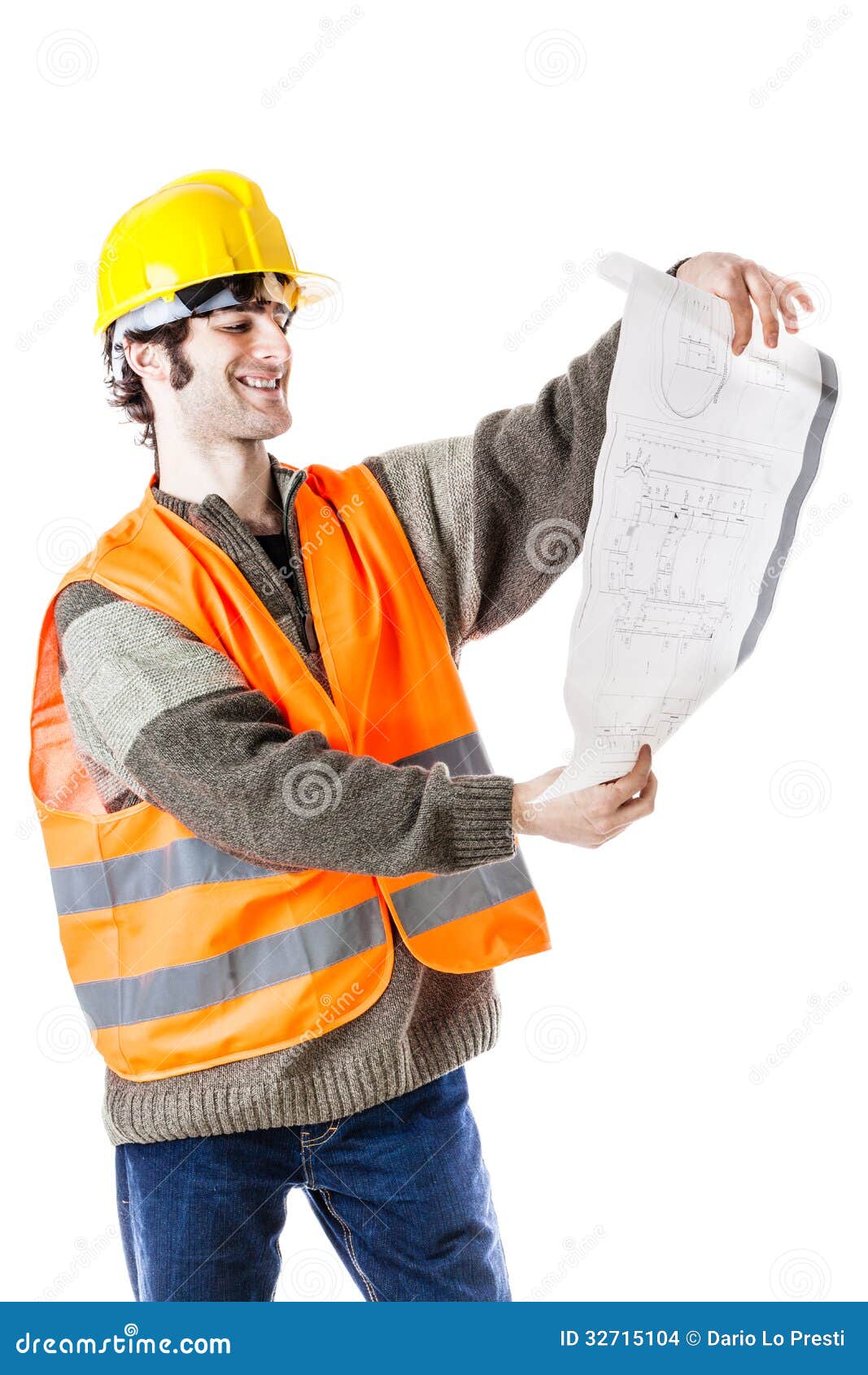 Foreman stock photo. Image of occupation, architectural - 32715104