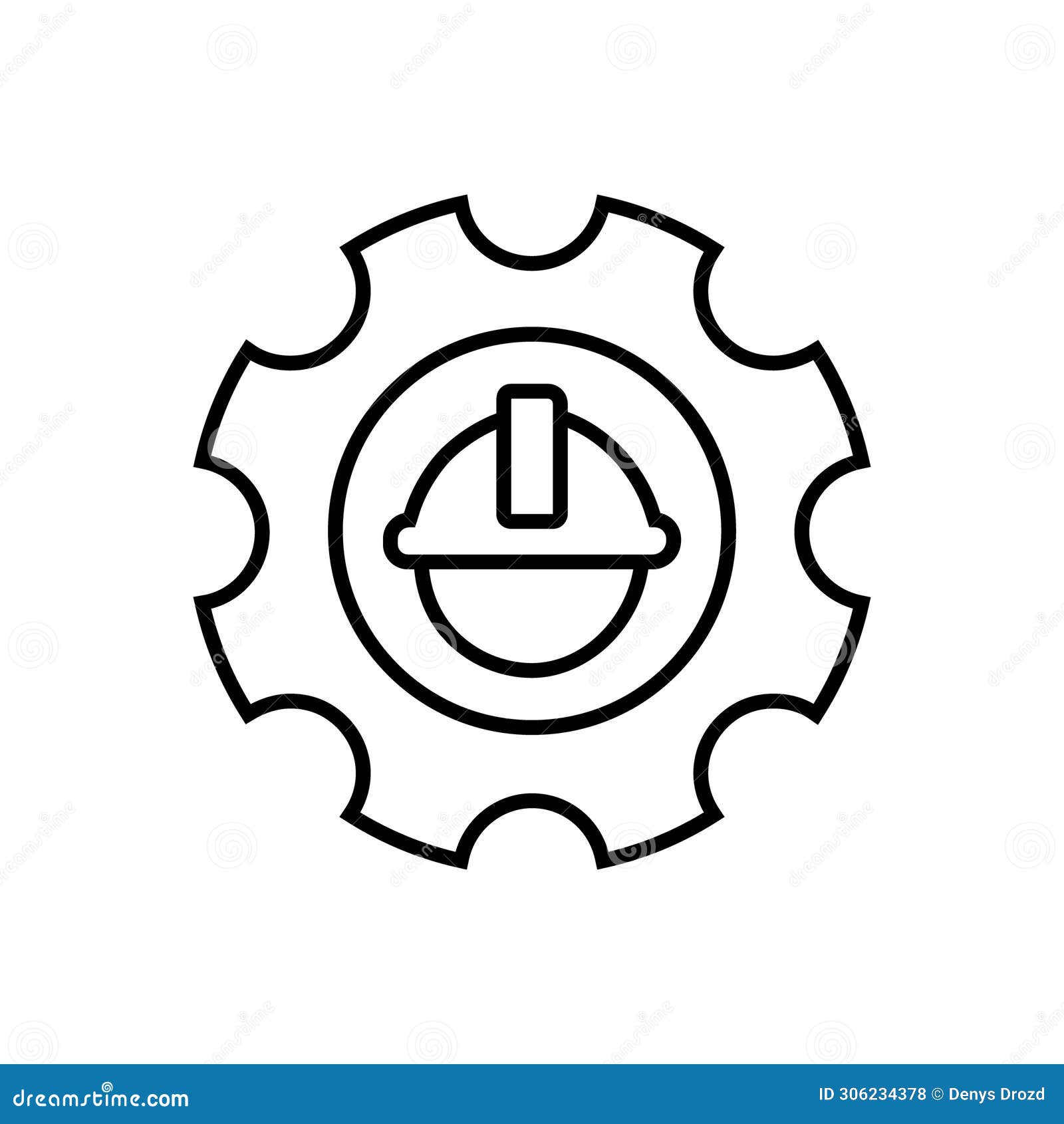 Foreman Icon Vector. Builder Illustration Sign. Engineer Symbol. Worker ...