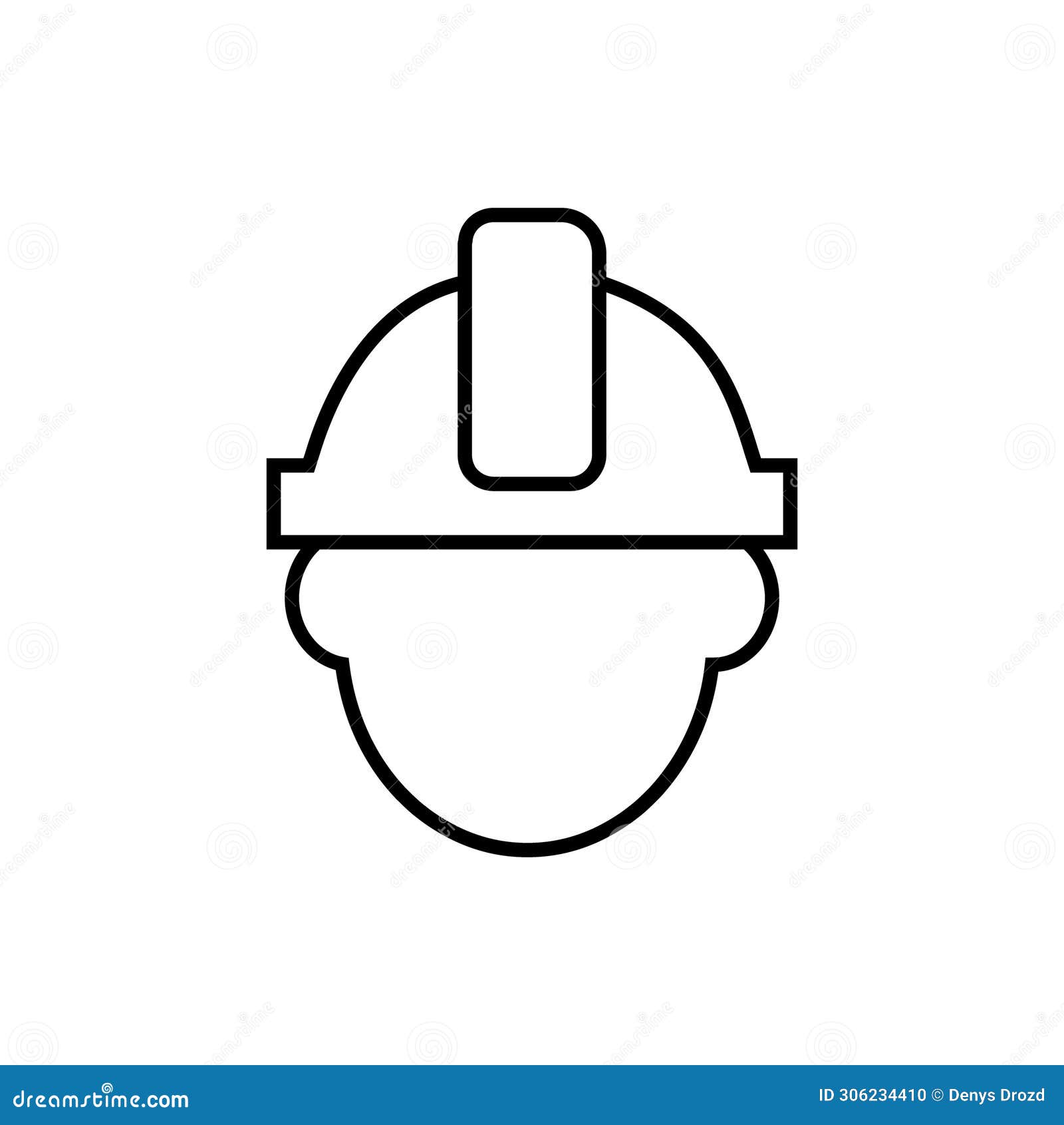 Foreman Icon Vector. Builder Illustration Sign. Engineer Symbol. Worker ...