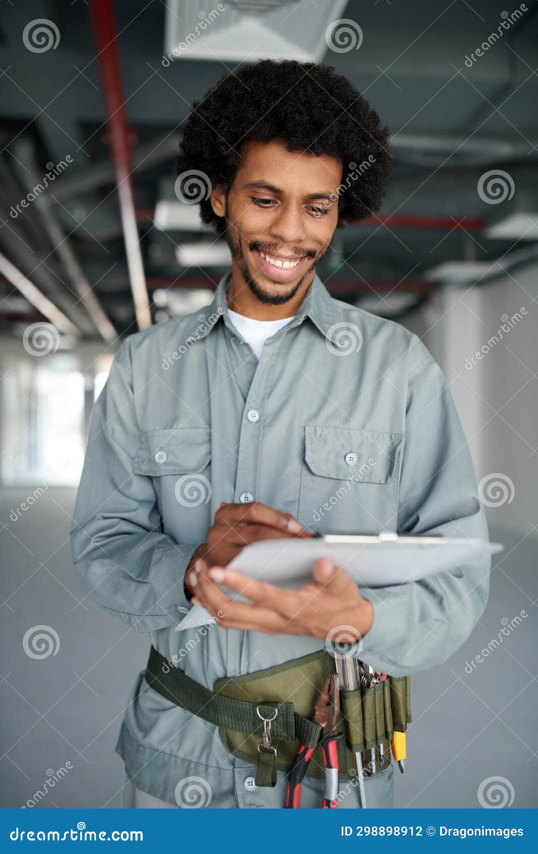 Foreman Signing Document stock photo. Image of result - 298898912