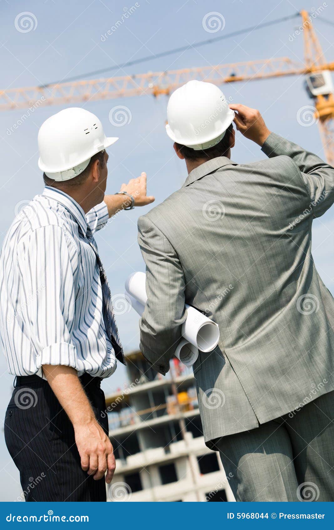 Foremen stock photo. Image of male, industry, construction - 5968044