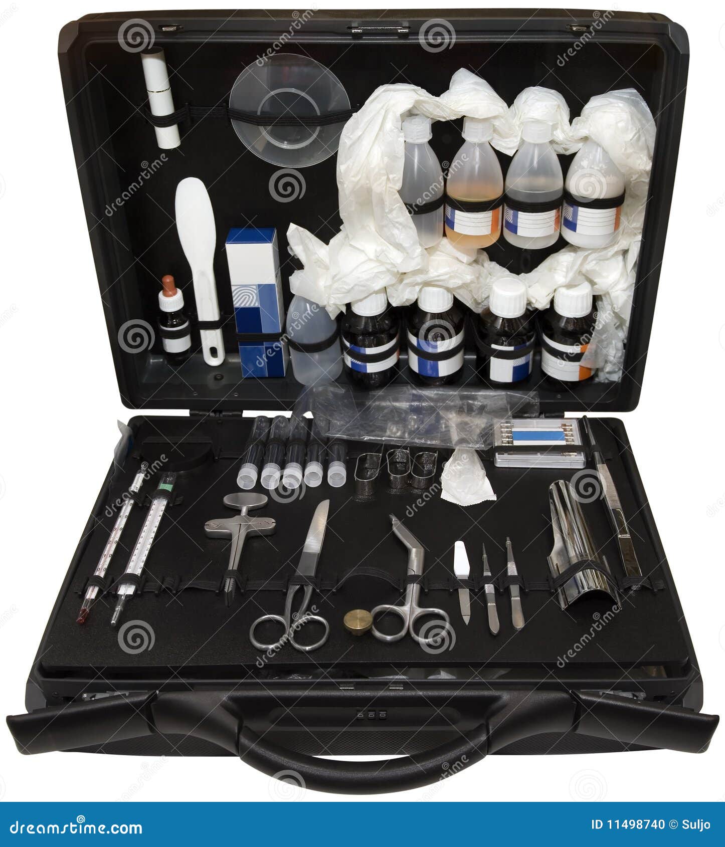 Forensic case stock photo. Image of industry, clippers - 11498740