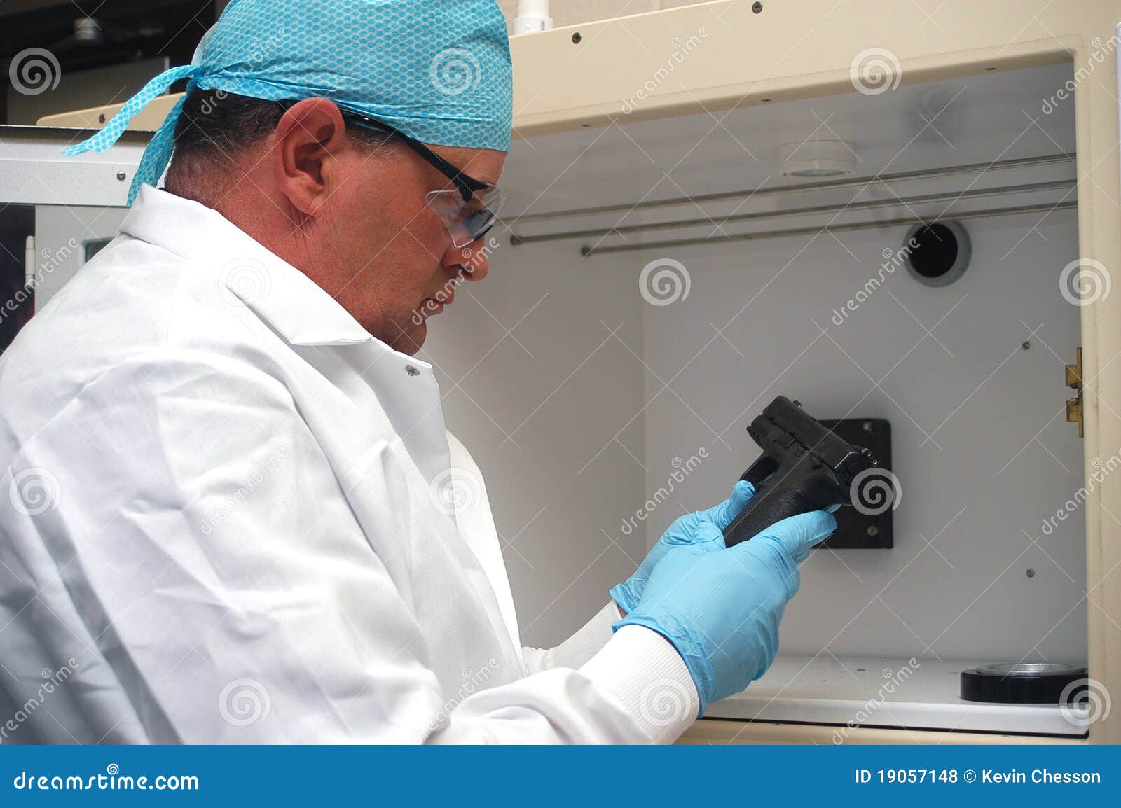 Forensic expert. stock photo. Image of science, chemist - 19057148