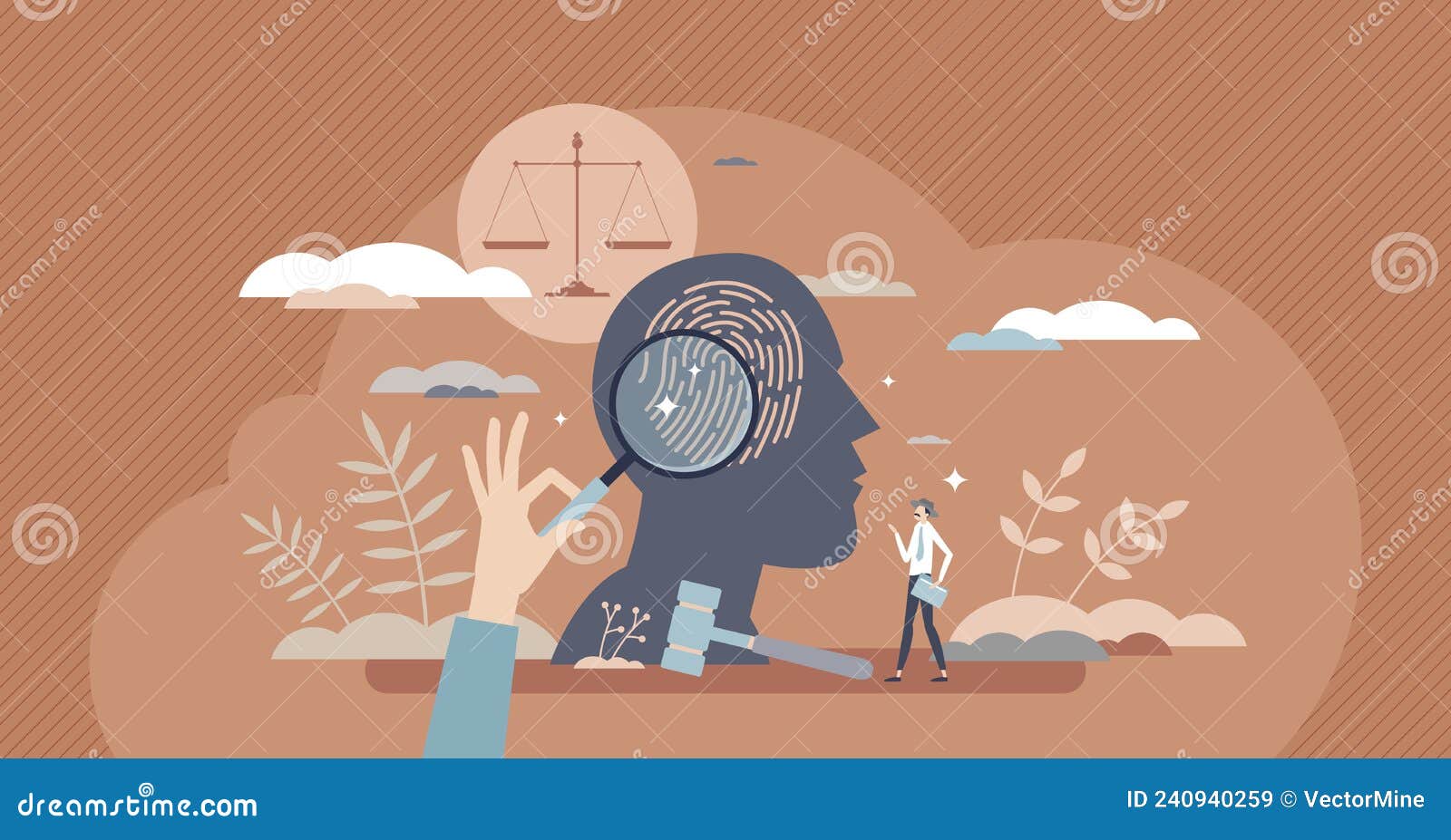 Criminal Interrogation In Police Cartoon Vector | CartoonDealer.com ...