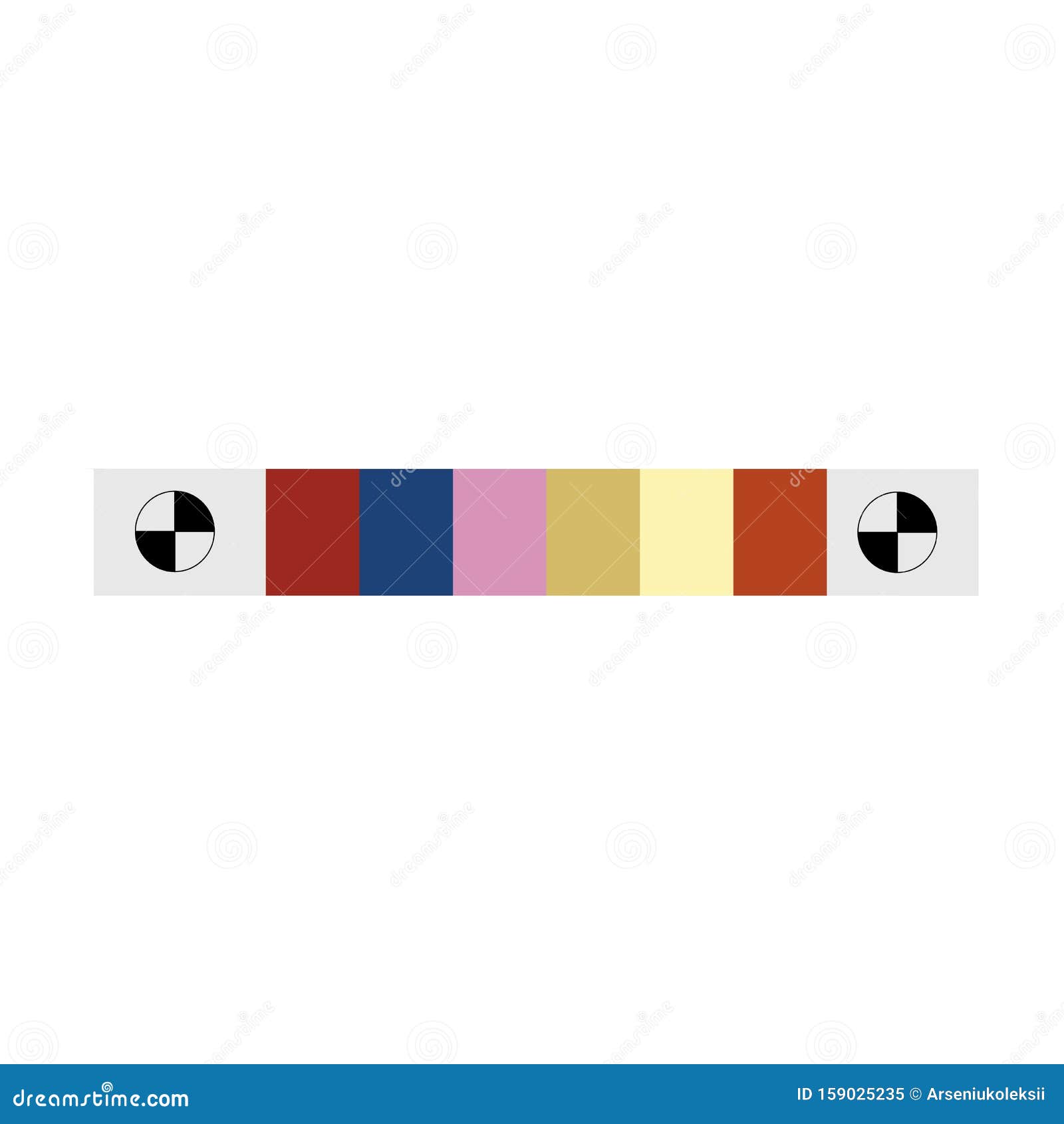 Forensic Ruler For Measuring Crime Clues Vector Illustration ...