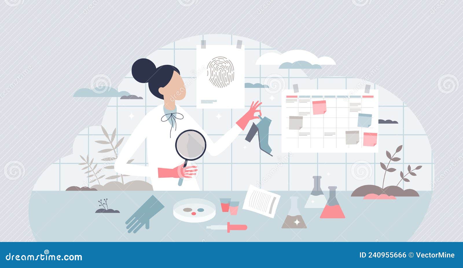 Forensic Science Mind Map, Concept For Presentations And Reports ...