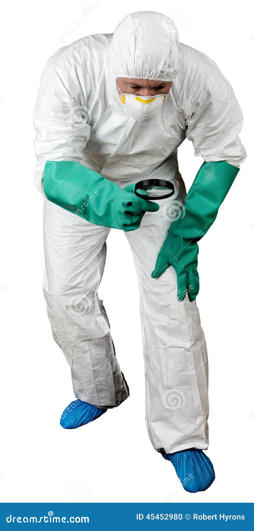 Forensic search stock photo. Image of detect, clothing - 45452980