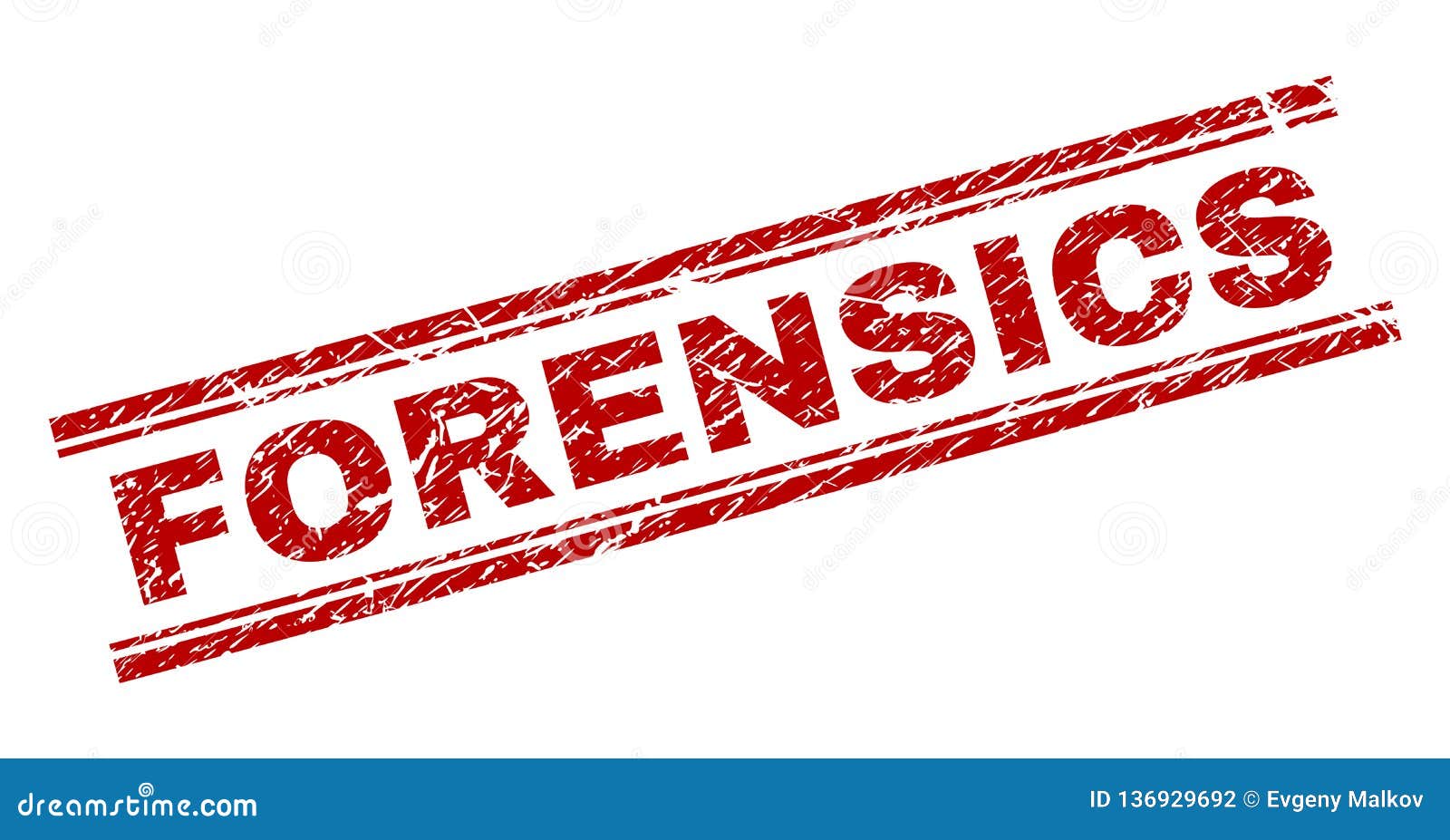 Grunge Textured FORENSICS Stamp Seal Stock Vector - Illustration of ...