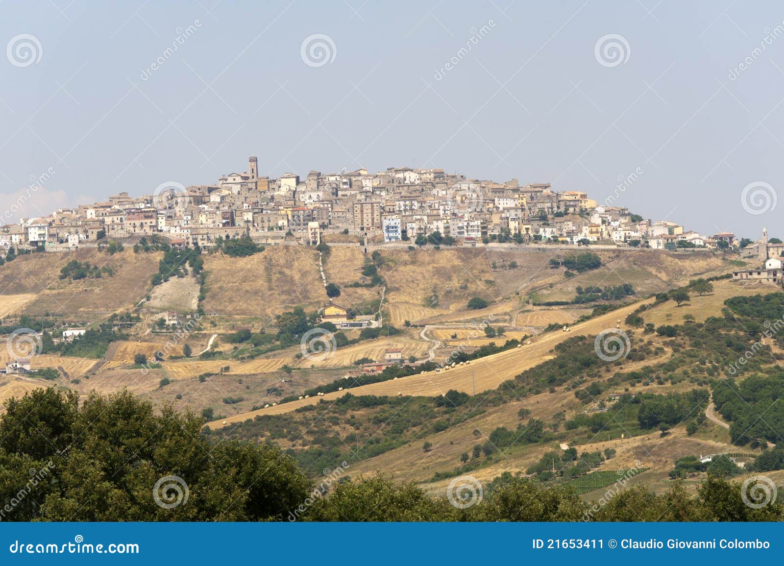 Forenza (Potenza, Basilicata, Italy) Stock Image - Image of cityscape ...