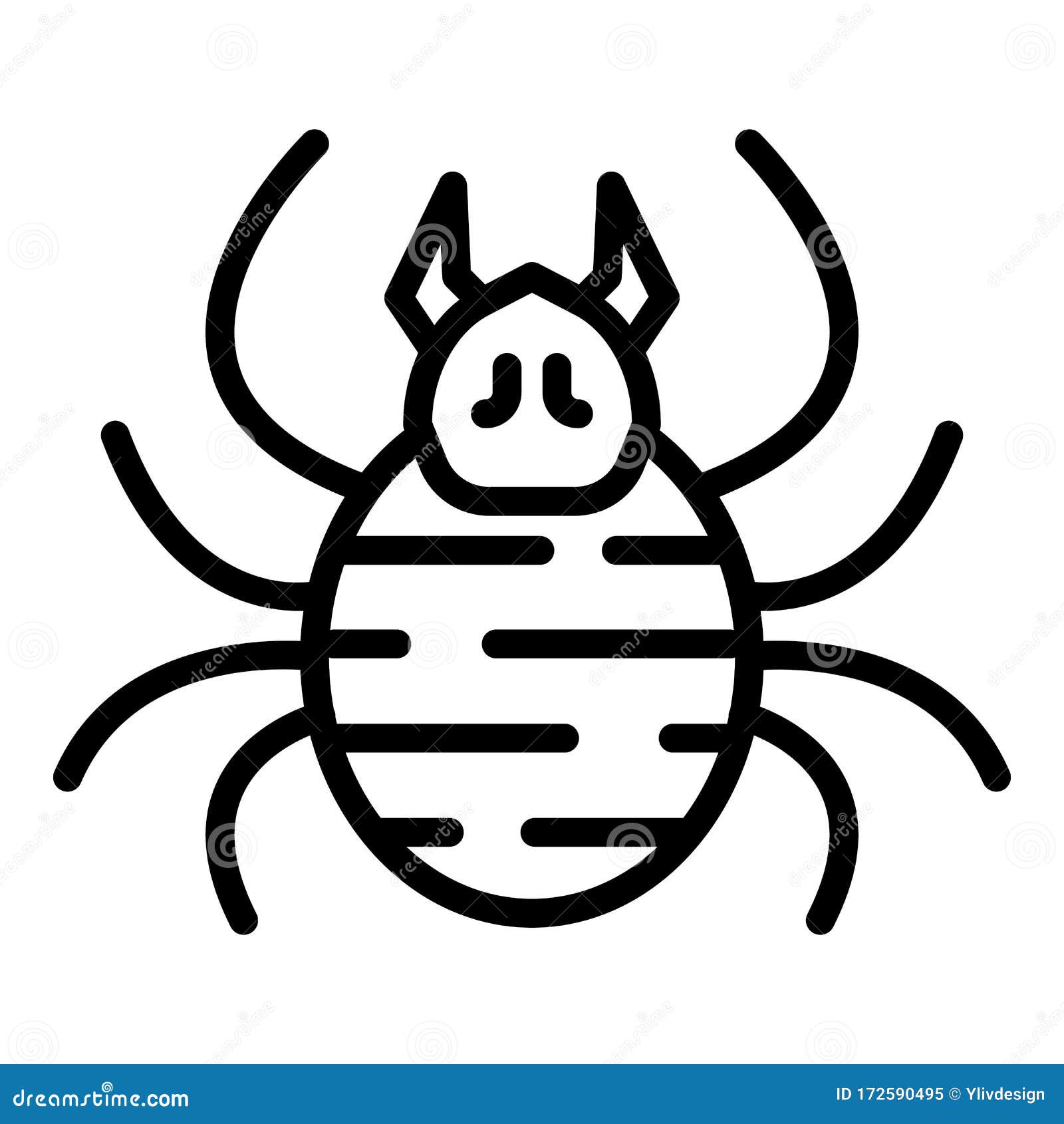 Forest Bug Icon, Outline Style Stock Vector - Illustration of pest ... Forest Bug Icon, Outline Style Stock Vector - Illustration of pest ...