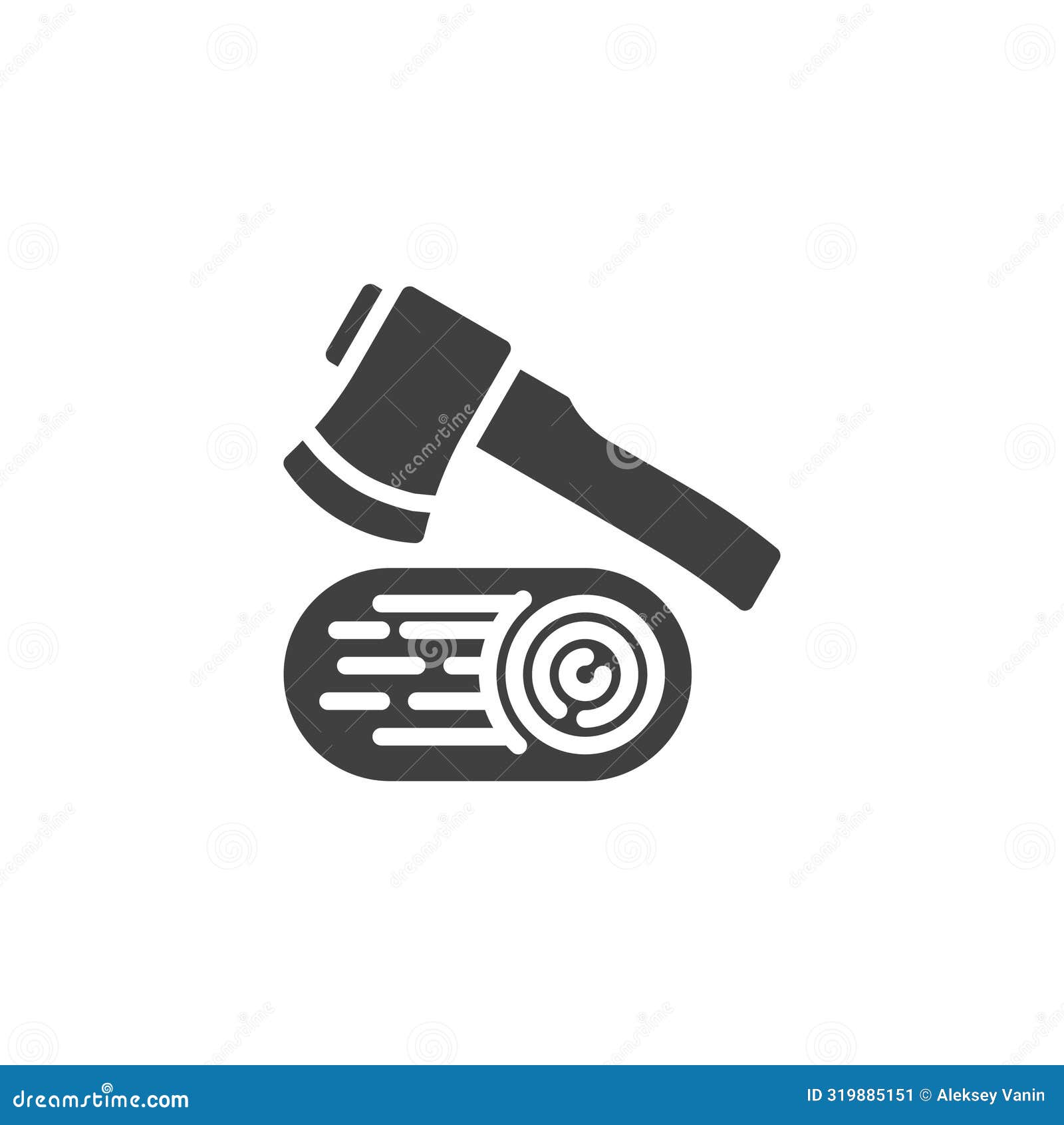 Forest Clearance Vector Icon Stock Vector - Illustration of graphics ...