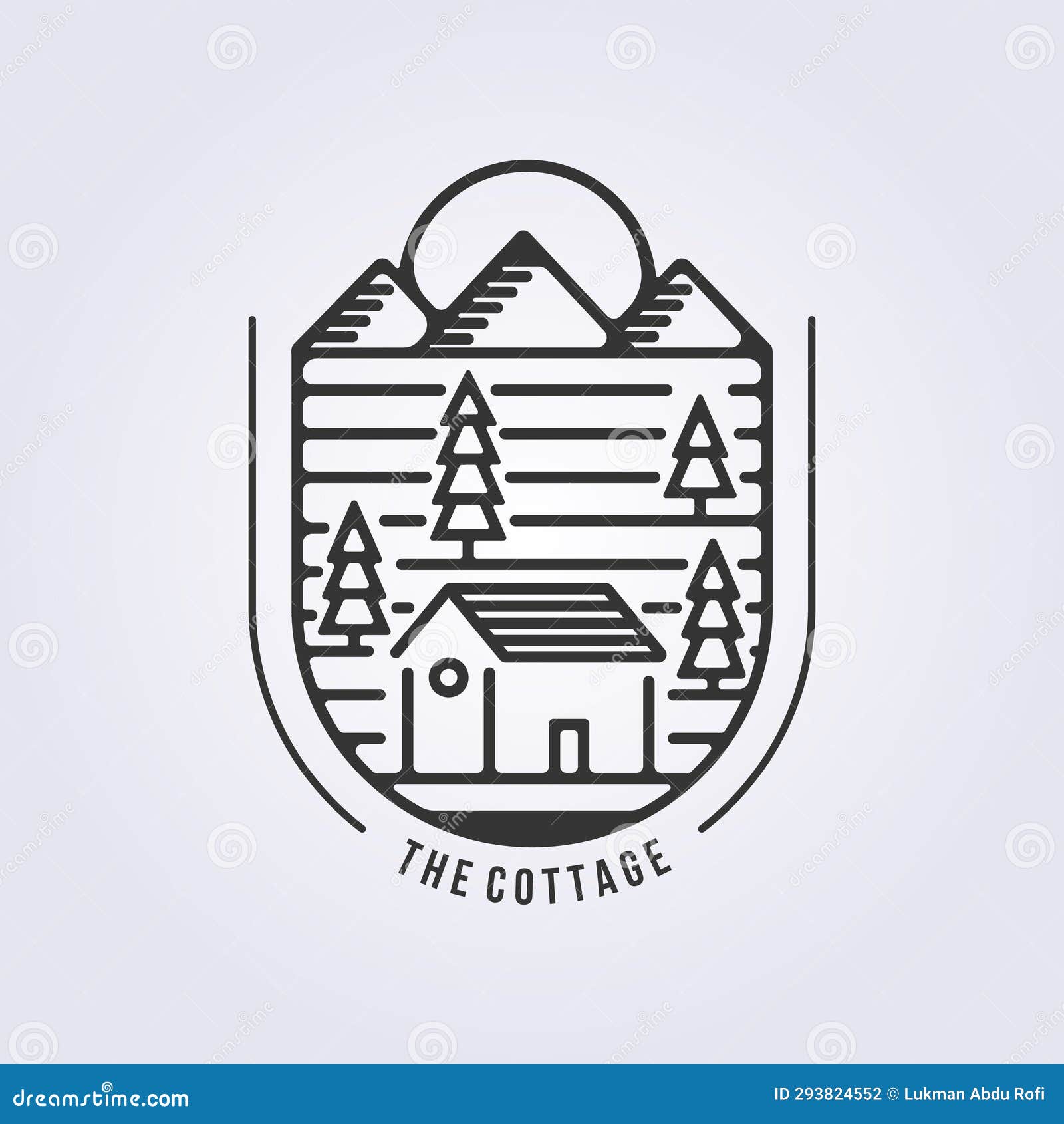 Cottage Logo Stock Photography | CartoonDealer.com #53591522