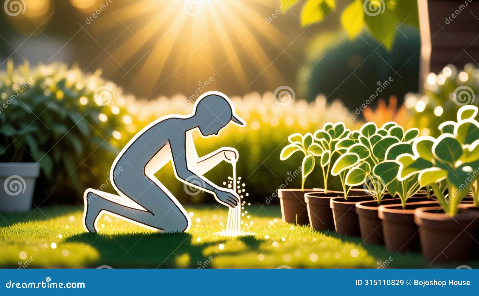 Forest Dance: Silhouetted Figures Sway among Trees, Capturing the Joy ...