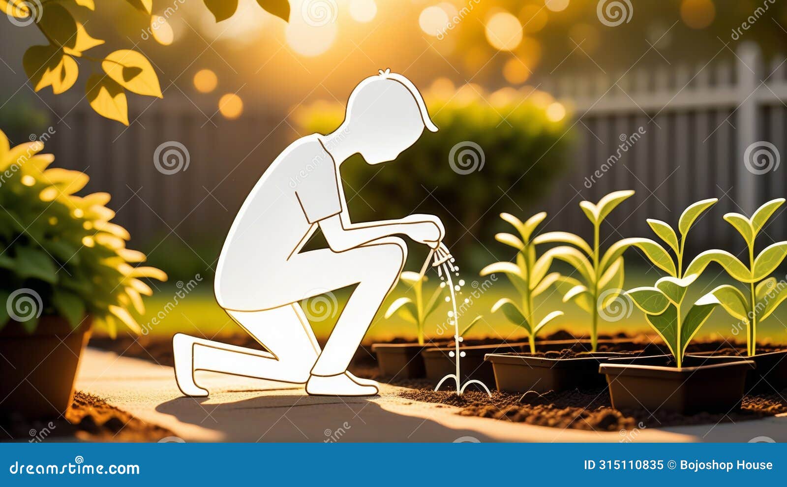 Forest Dance: Silhouetted Figures Sway among Trees, Capturing the Joy ...