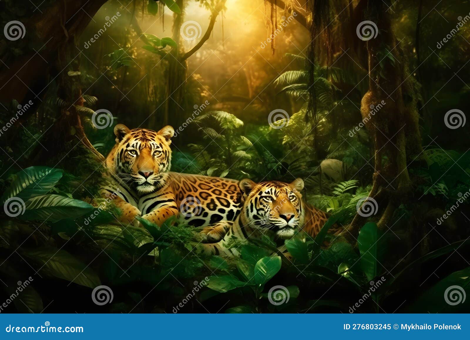 Forest with Different Animals, Wildlife. Neural Network AI Generated ... Forest with Different Animals, Wildlife. Neural Network AI Generated ...