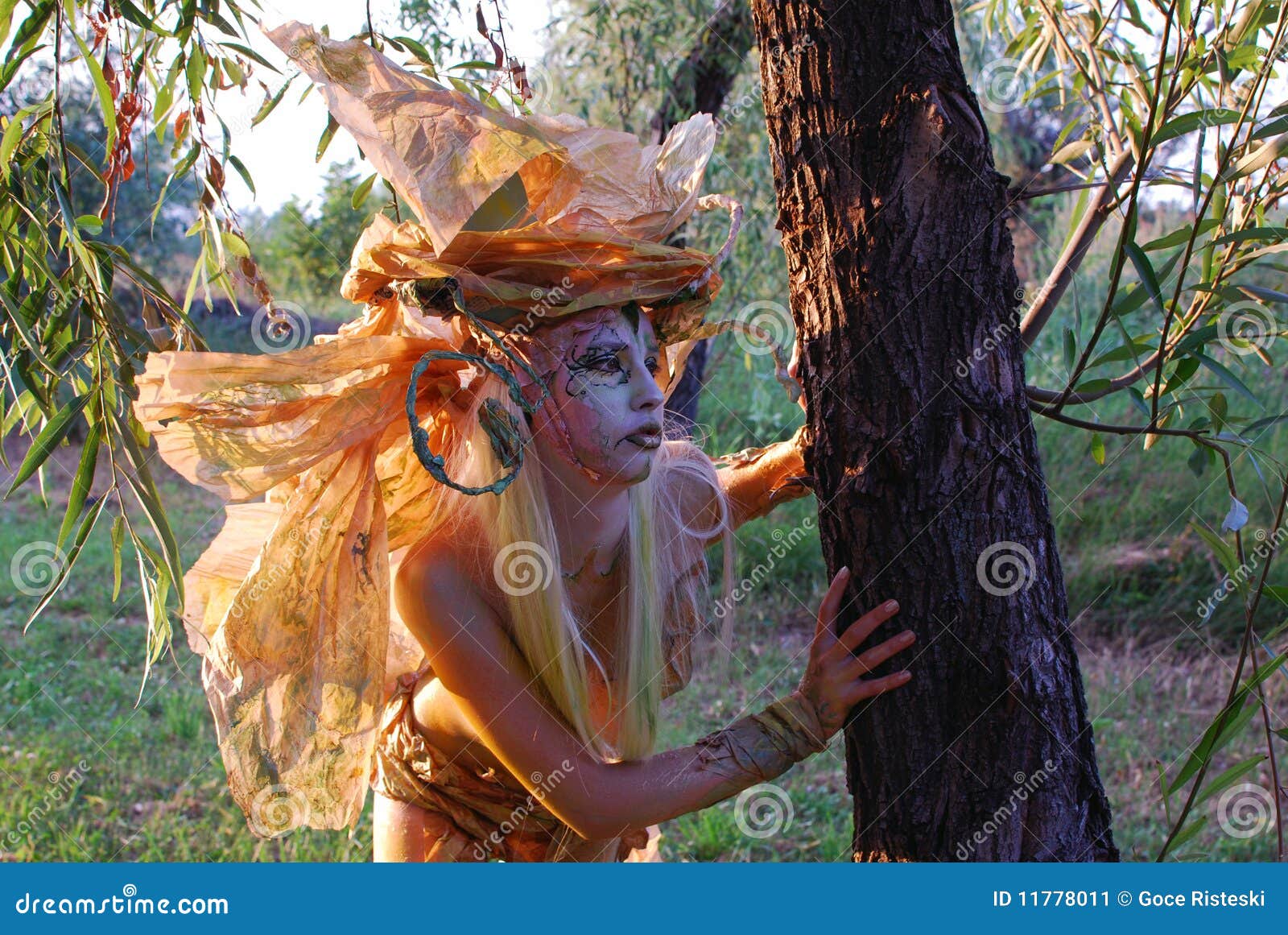Forest Fairy. Fashion And Culture. Wilderness Of Virgin Woods. Wild ...