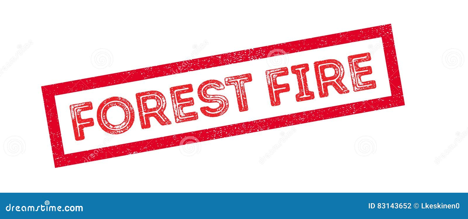 Forest Fire rubber stamp stock illustration. Illustration of sign ...