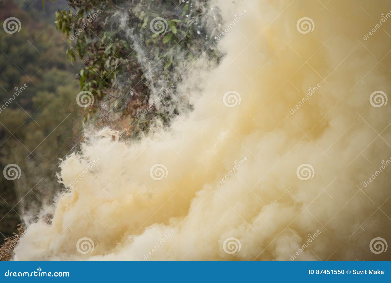 Forest fire stock photo. Image of campfire, danger, fire - 87451550