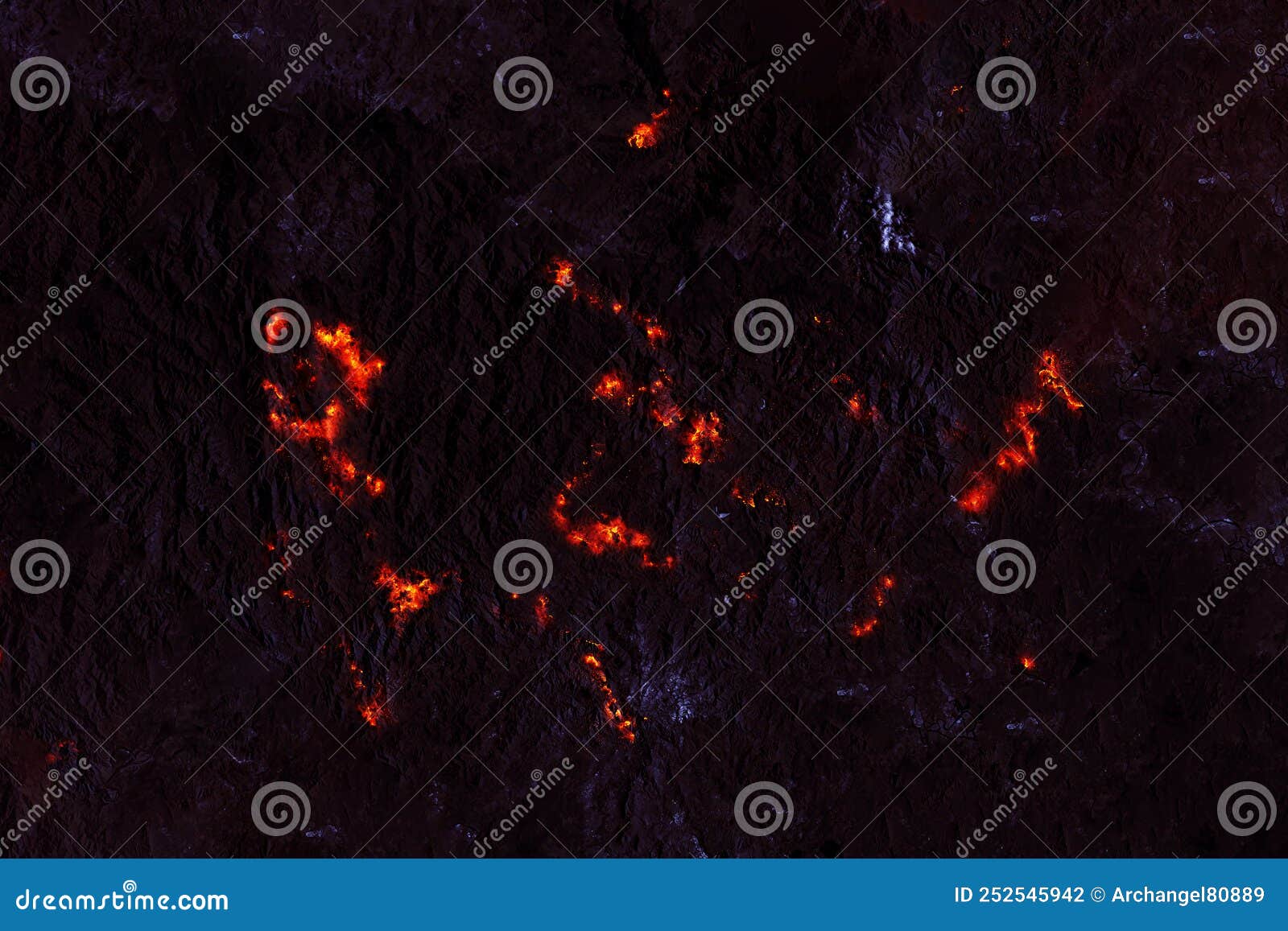 Forest Fires, Disasters from Space. Elements of this Image Furnished by ...