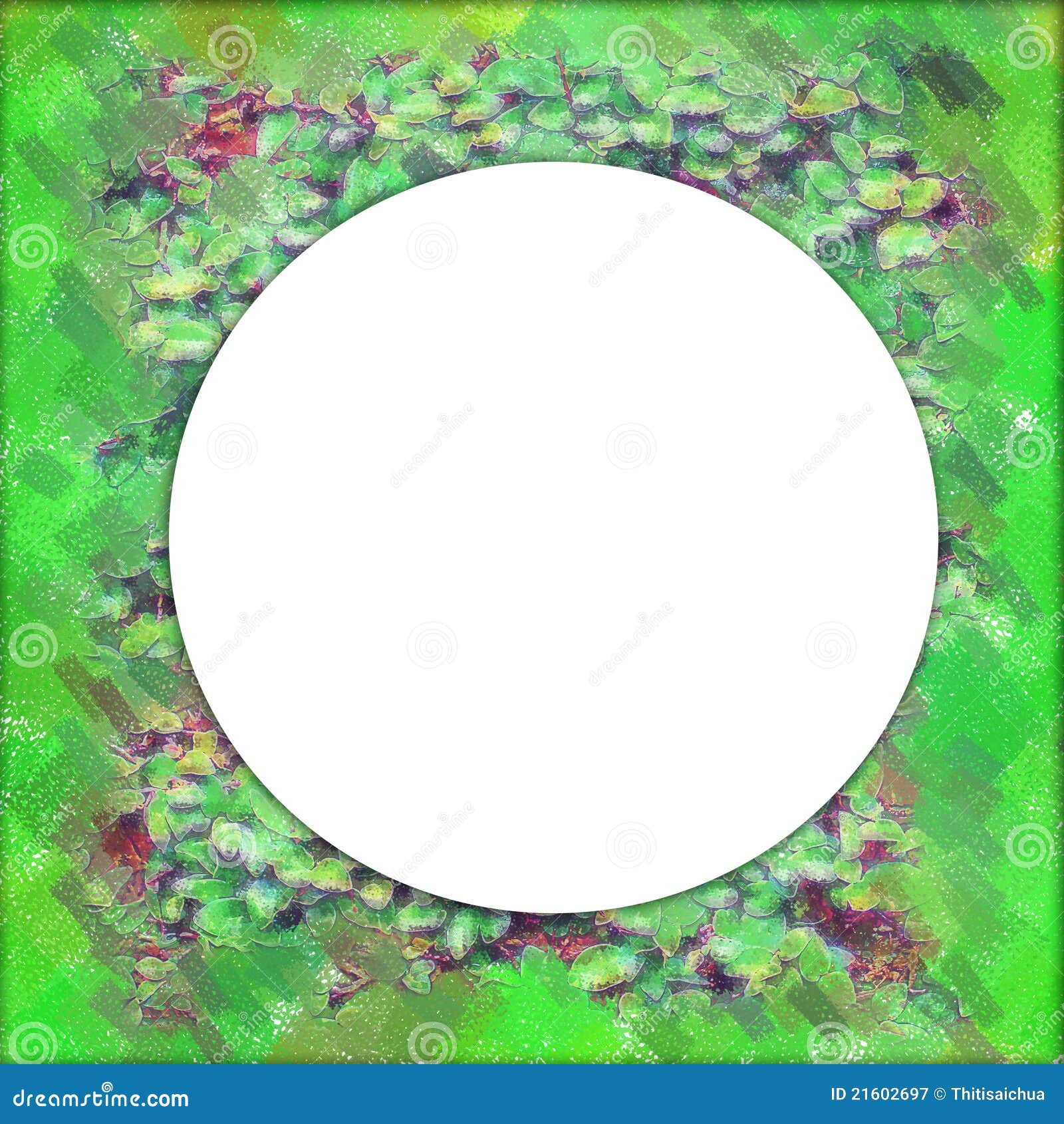 Forest frame circle stock illustration. Illustration of circle - 21602697