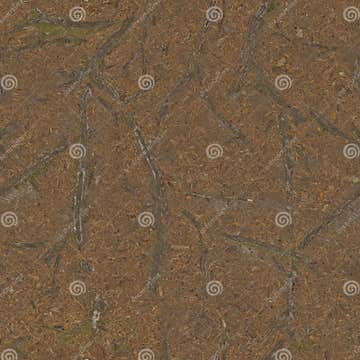 Forest Ground Albedo Map, Diffuse Map Texture Stock Illustration ...