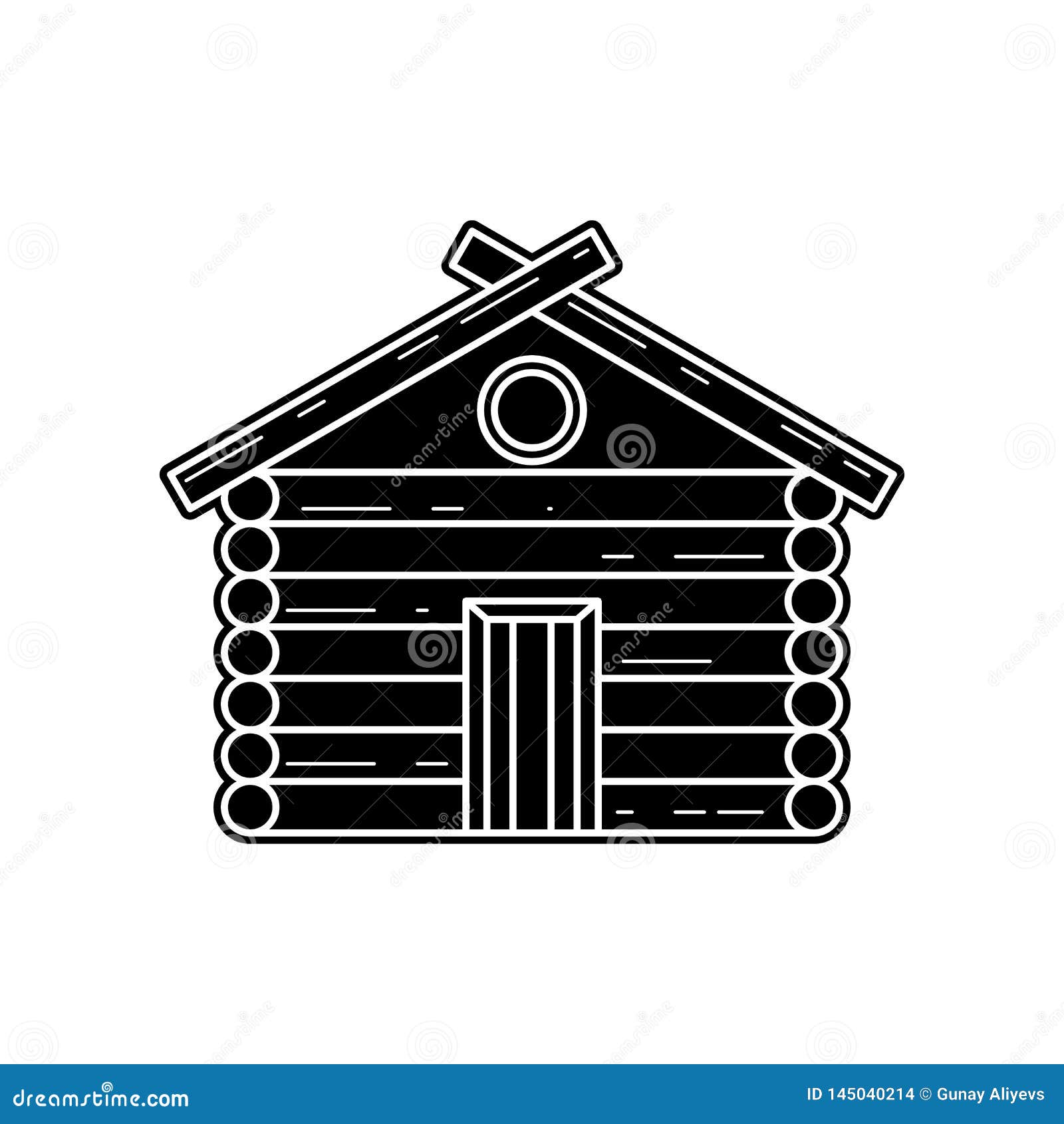 Forest House Icon. Element of Camping for Mobile Concept and Web Apps ...