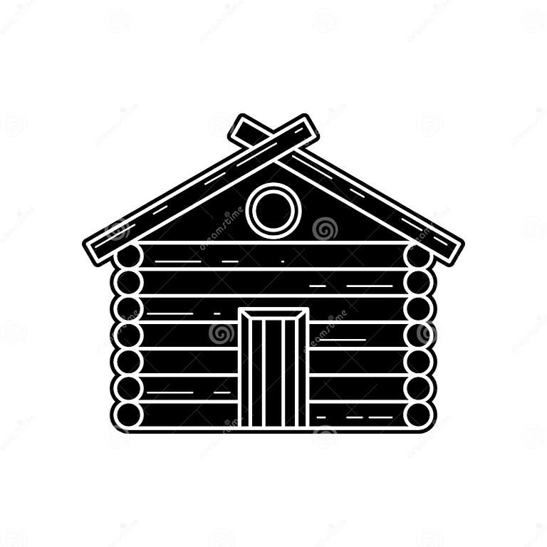 Forest House Icon. Element of Camping for Mobile Concept and Web Apps ...