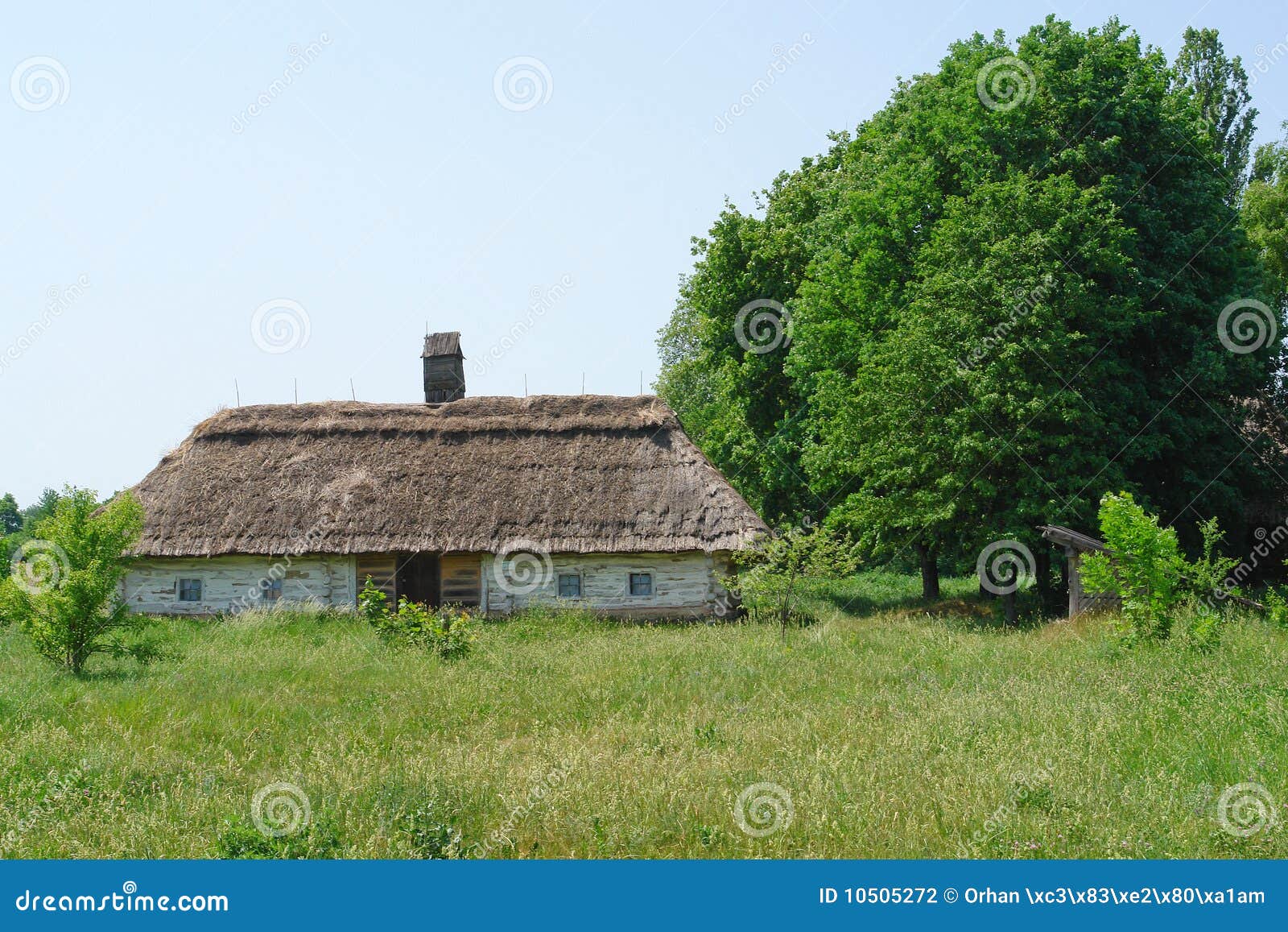 Forest hut stock photo. Image of alone, lifestyle, lodge - 10505272
