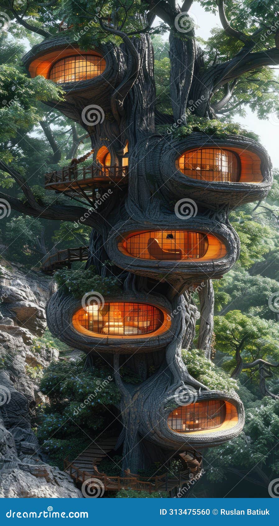 Forest Idyll: a Unique Creative Cabin in the Forest, Every Element of ...