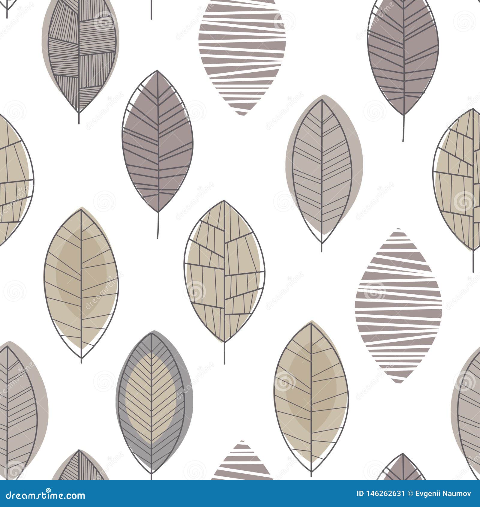 Seamless Wallpaper With Elements In The Form Of Spica Cartoon Vector ...