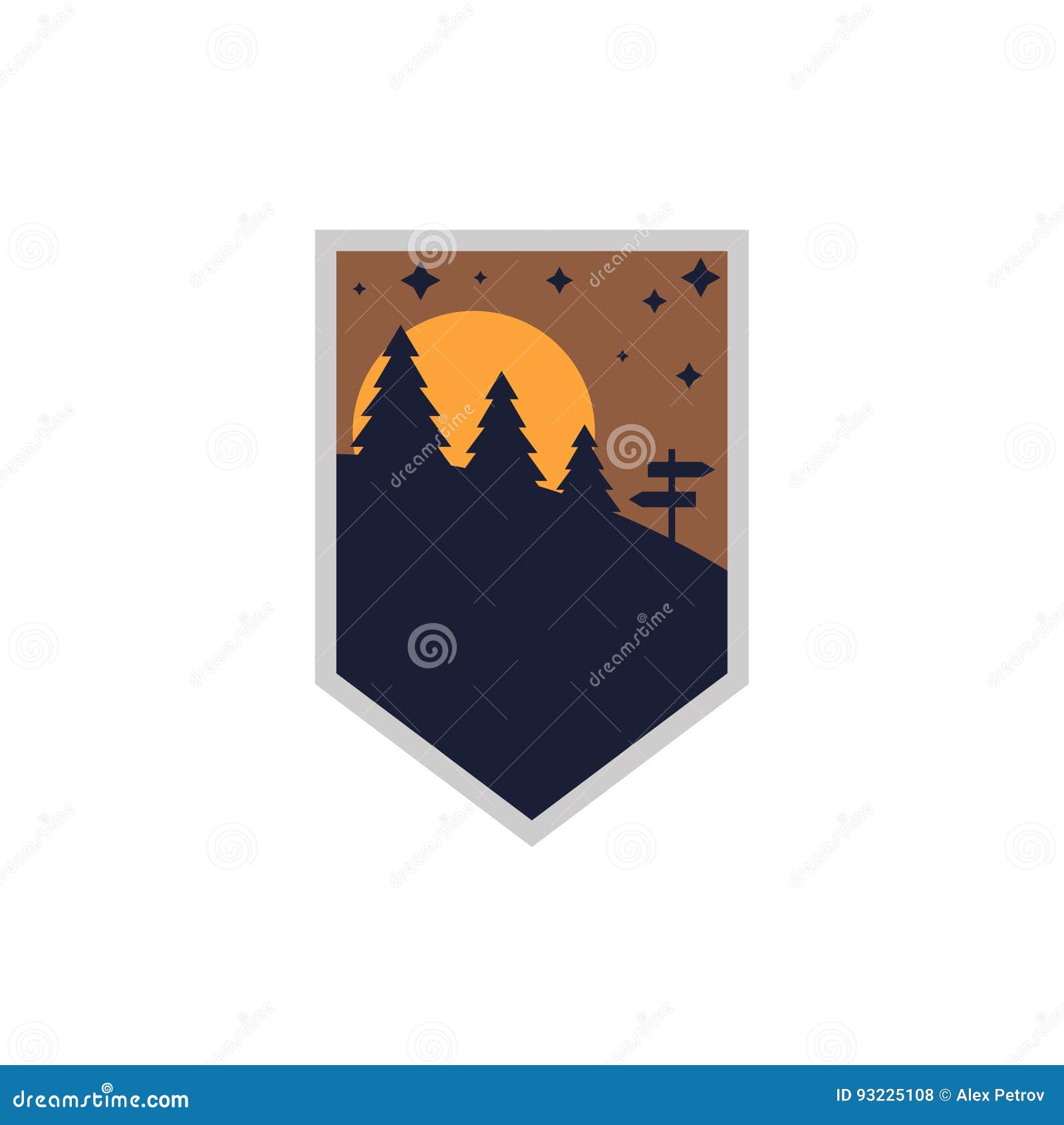 Forest Logo stock illustration. Illustration of park - 93225108
