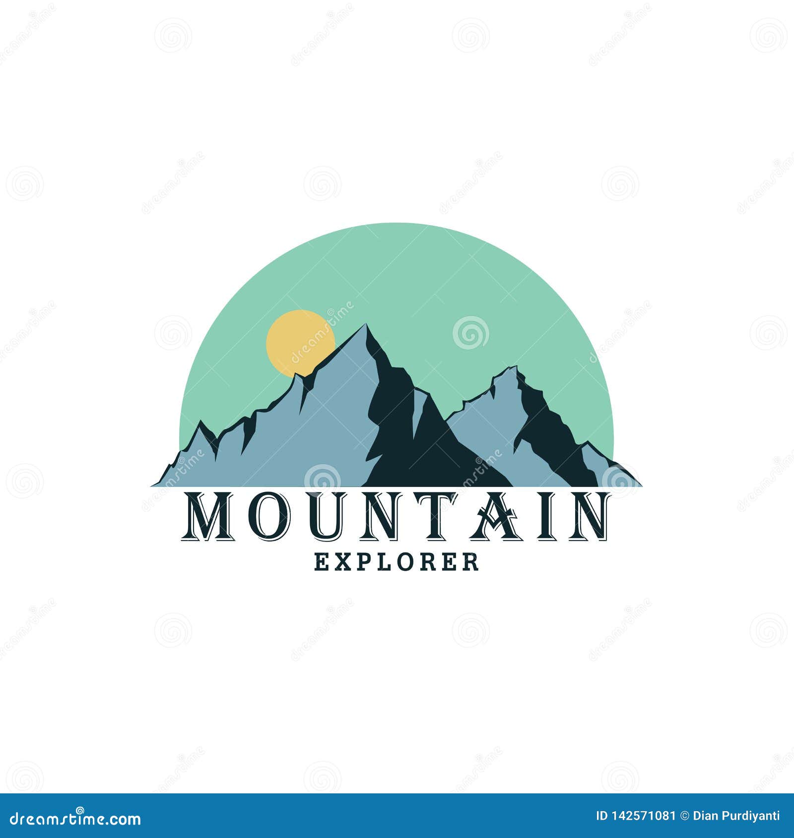 Forest, Mountain Adventure Logo, Explorer, Badge Vector Design, Sign ...