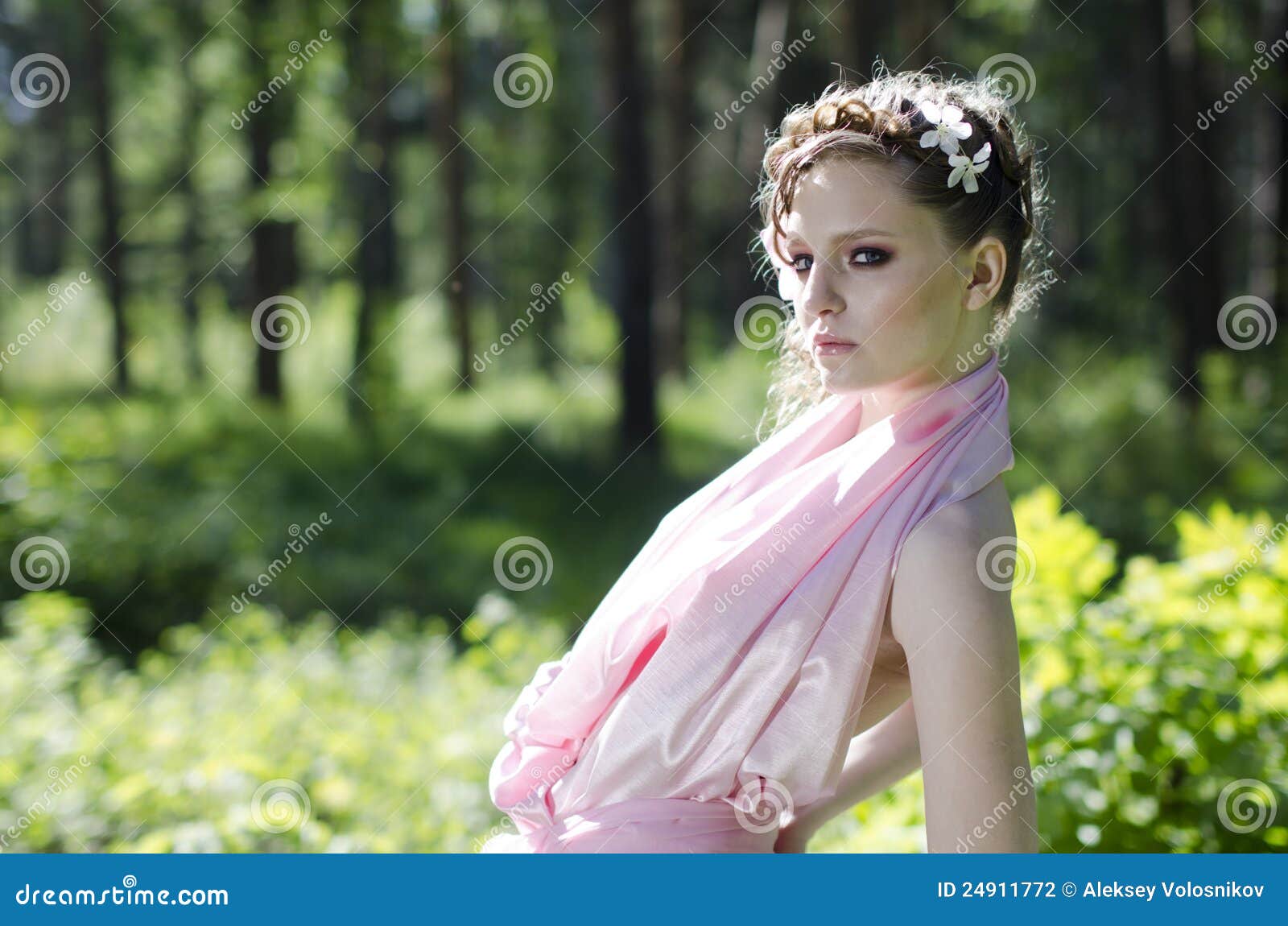 Forest nymph stock photo. Image of fashion, beautiful - 24911772
