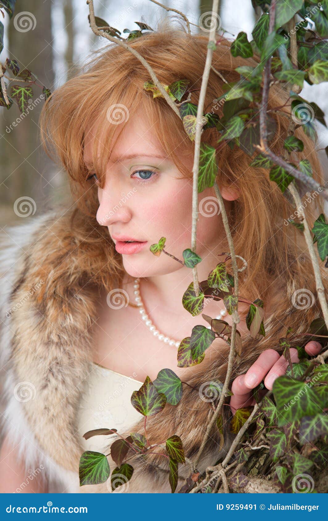Forest nymph stock image. Image of stylish, view, glamorous - 9259491