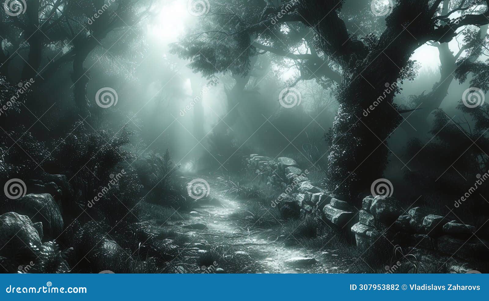 Forest Paths, Lost in Thick Thickets, Like the Path To Unknown Lands ...