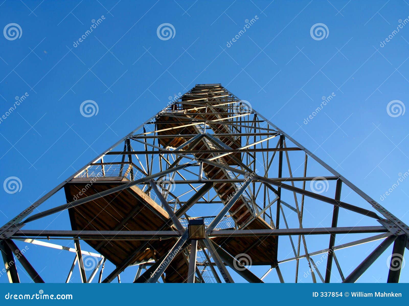 Forest Ranger tower stock photo. Image of stair, tower - 337854