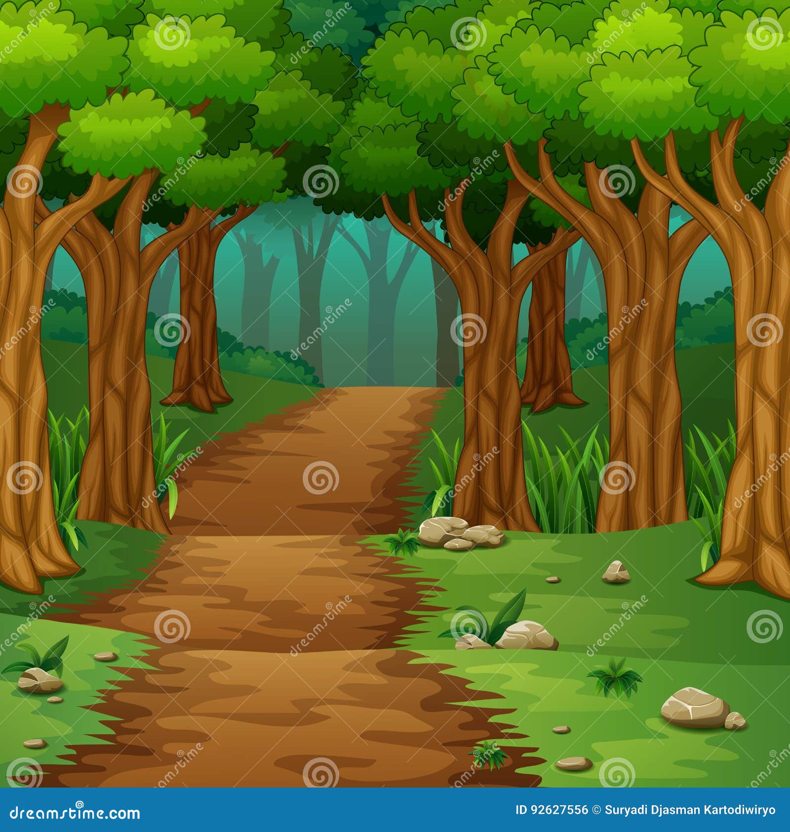 Dirt Road Vector